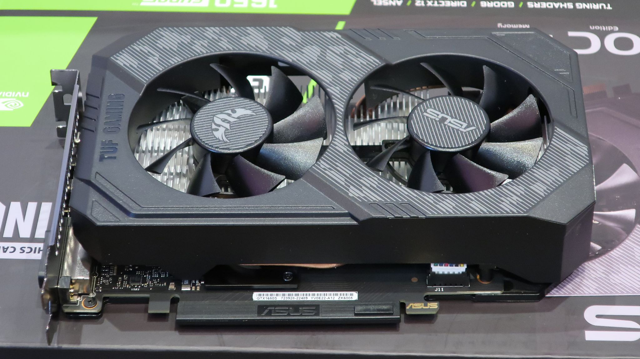 Видеокарта ASUS GeForce GTX 1650 SUPER TUF Gaming OC 4G — купить в ...