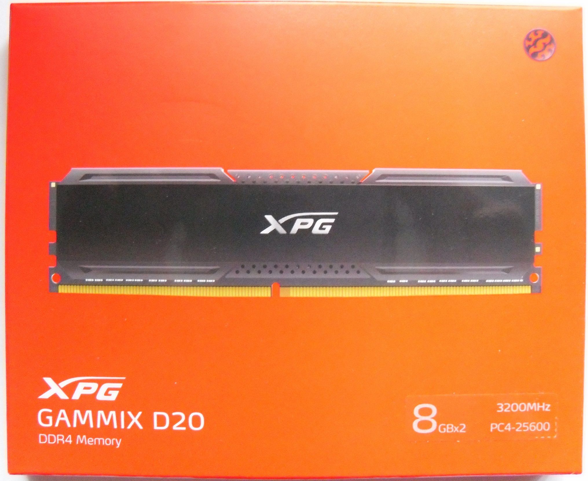 Оперативная память ADATA DDR4 16Gb (2x8Gb) 3200MHz pc-25600 XPG GAMMIX ...