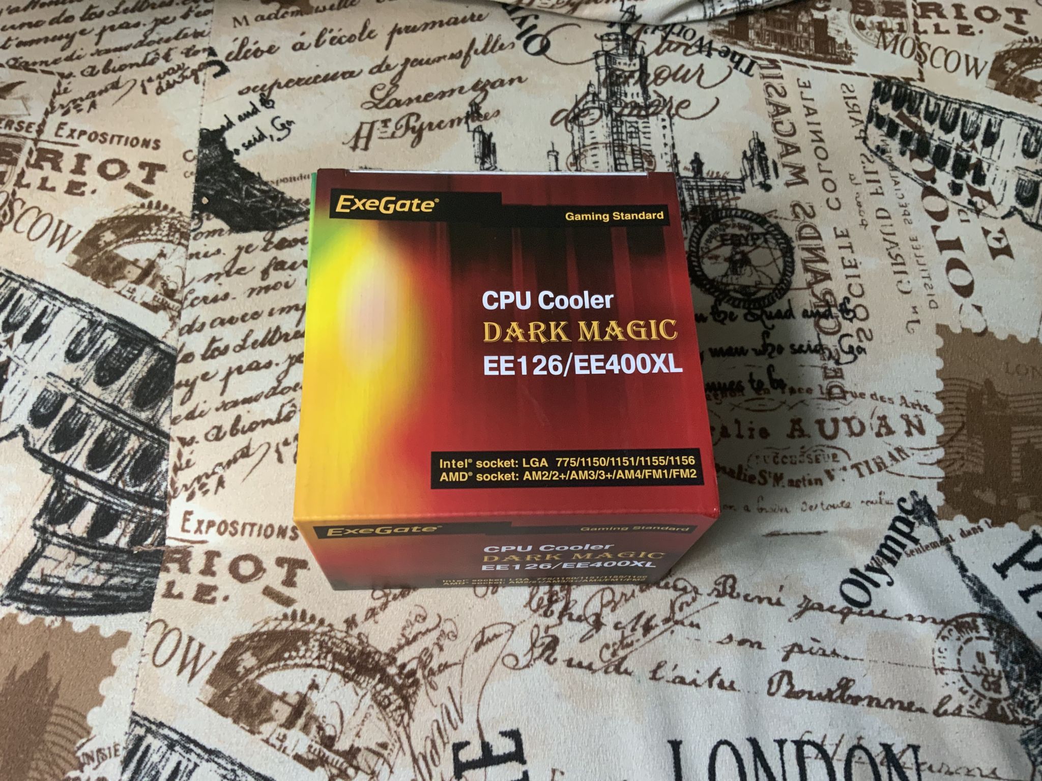 Кулер для процессора ExeGate Dark Magic EE126M-PWM.RGB TDP 100W ...