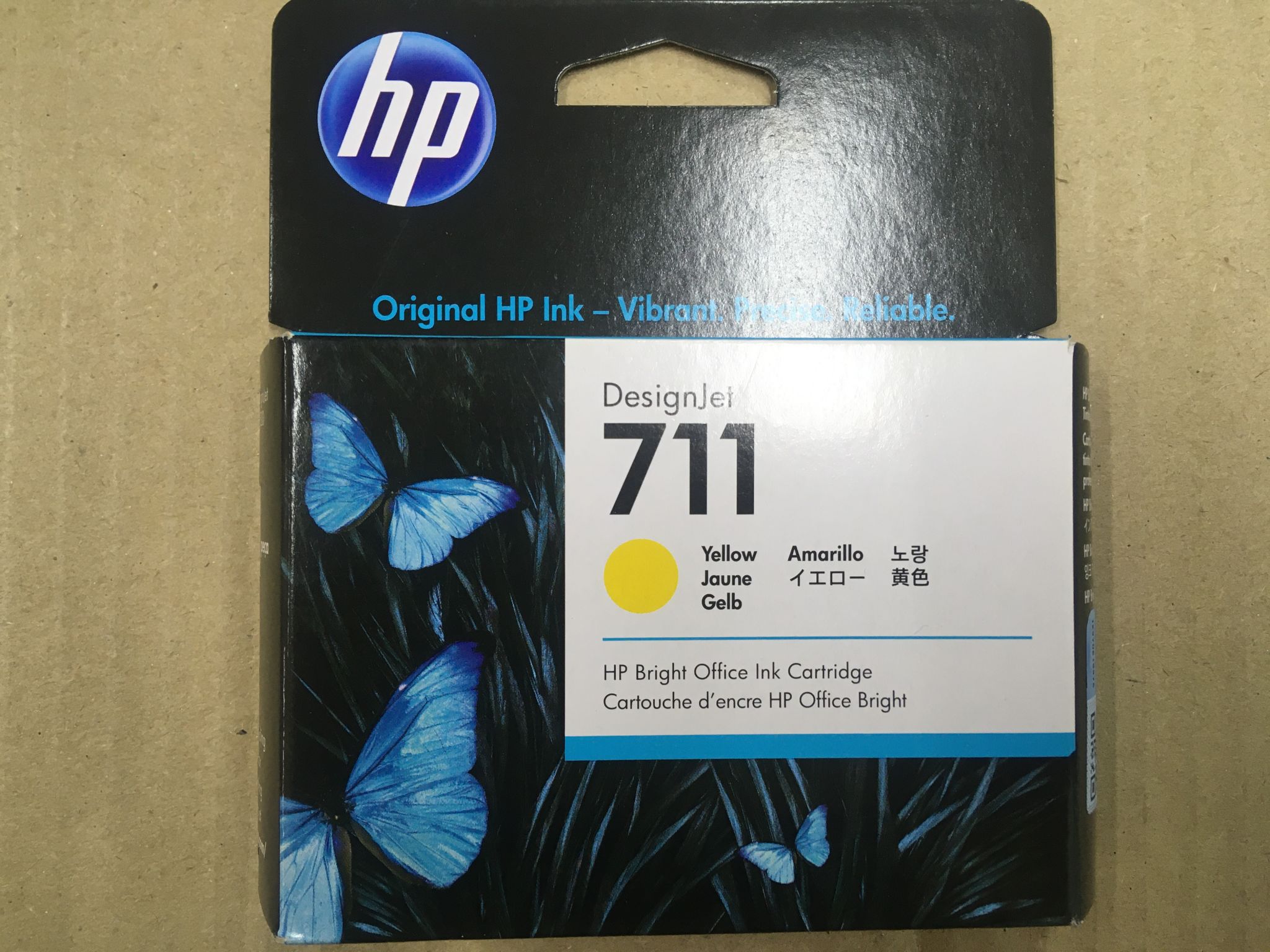Картридж HP CZ132A № 711, желтый — купить в интернет-магазине ОНЛАЙН ...