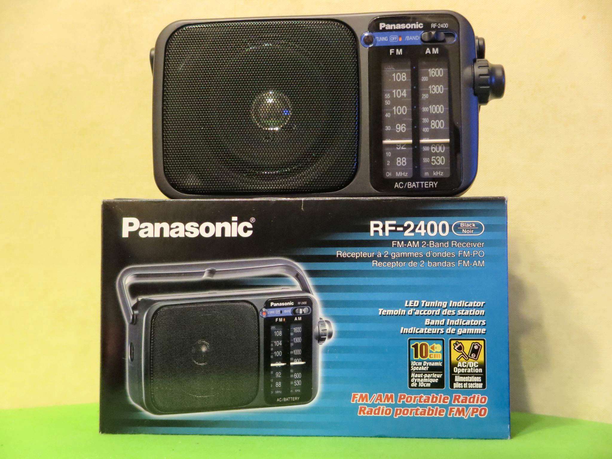 Радиоприемник PANASONIC RF-2400DEE-K — купить по низкой цене в интернет ...