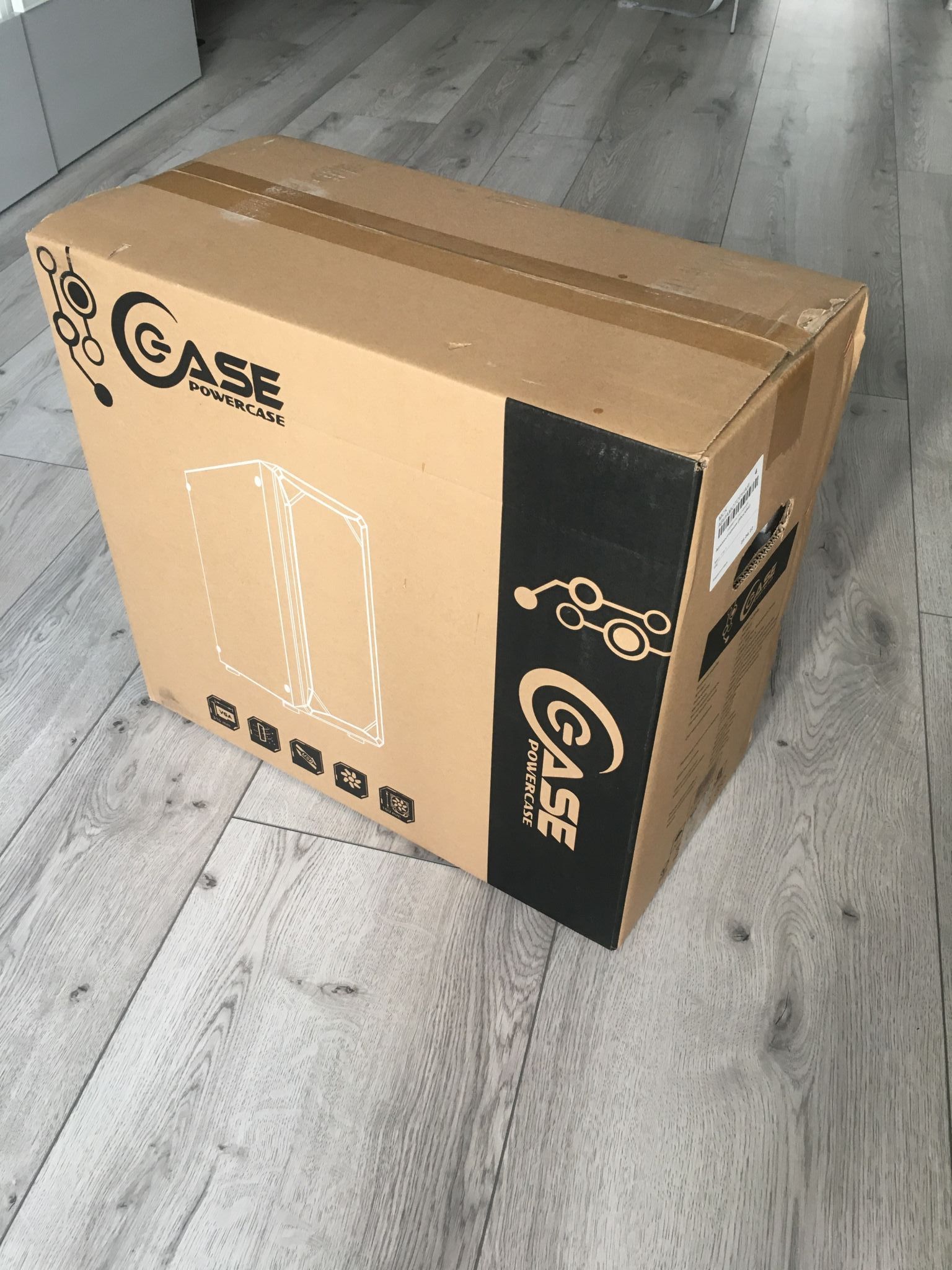 Корпус Powercase MISTRAL Z4, белый (CMIZW-L4) — купить по низкой цене в ...