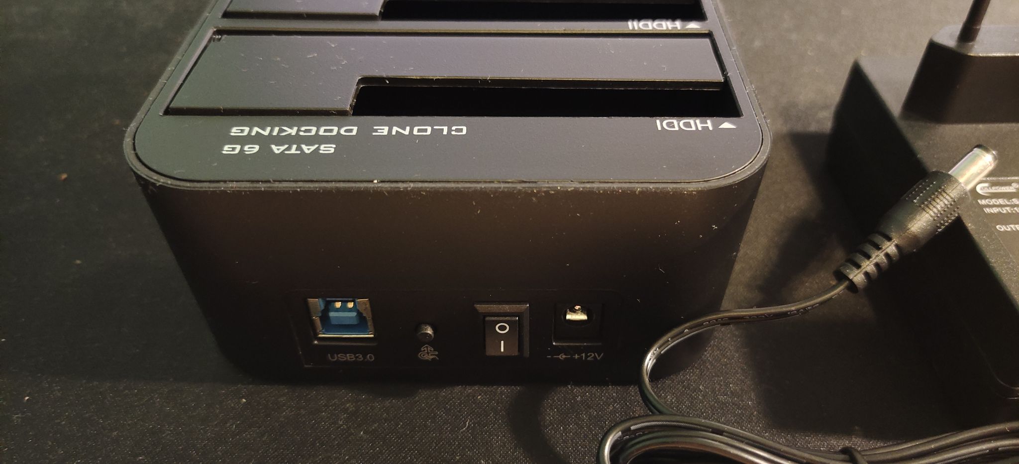 Док-станция для HDD 2.5/3.5 AgeStar 3UBT6-6G пластик, черный, USB 3.0 ...