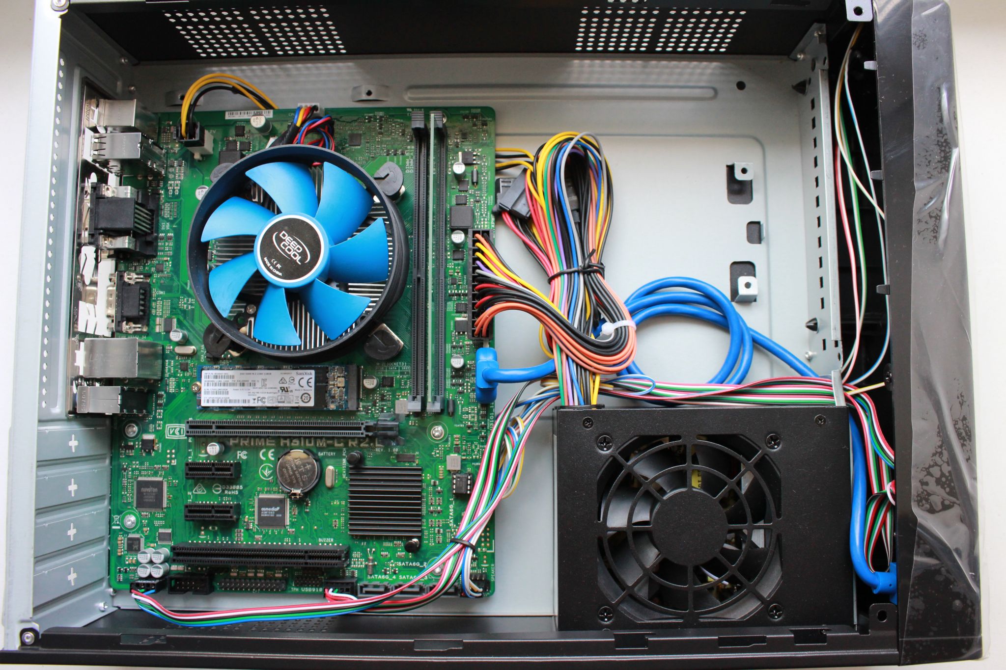 Купить корпус Desktop Exegate Mi 207u Black Mini Itx Matx без БП