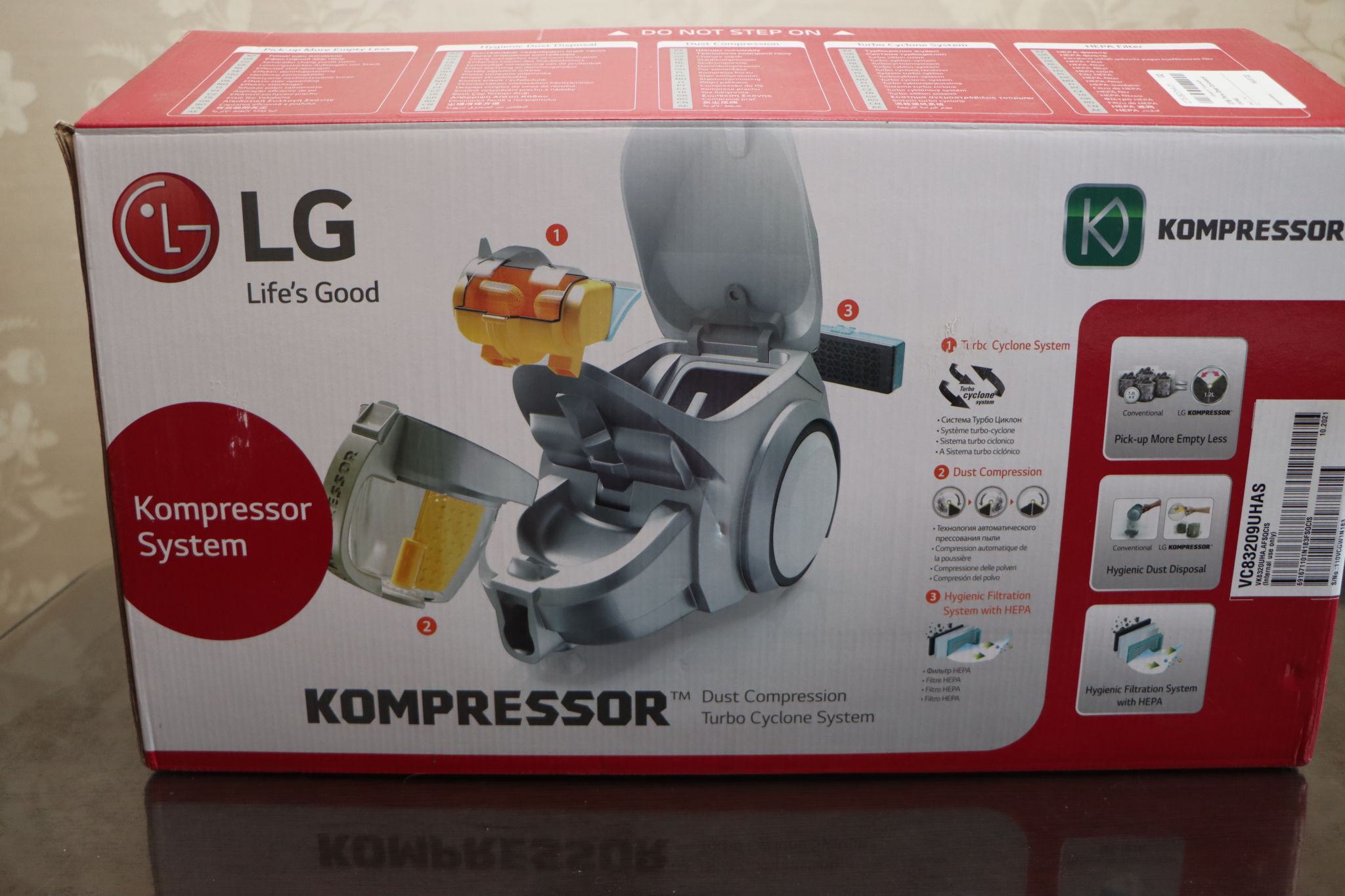 Пылесос LG VC83209UHAS — купить в интернет-магазине ОНЛАЙН ТРЕЙД.РУ
