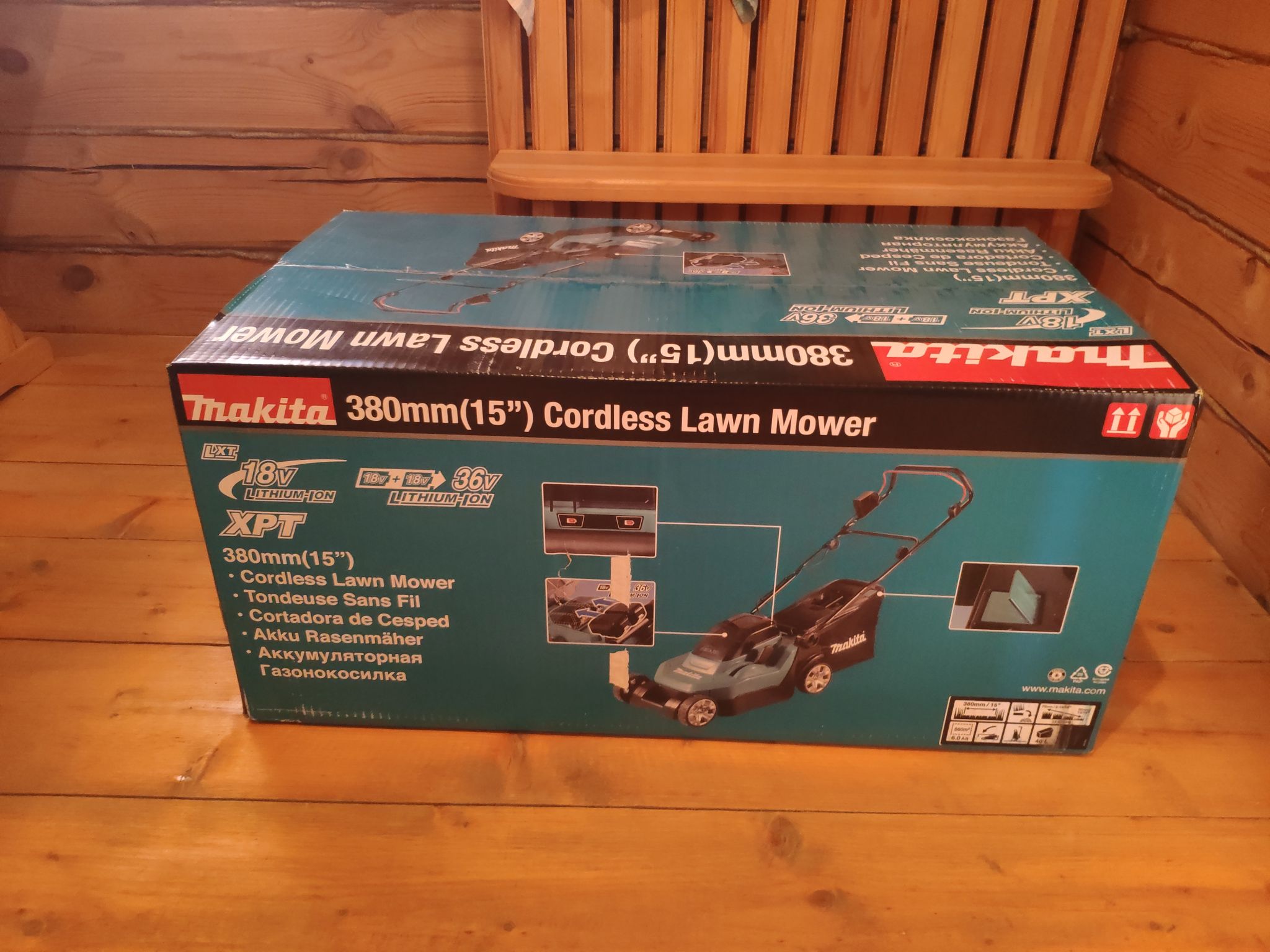 Газонокосилка Makita DLM382Z LXT — купить по низкой цене в интернет ...