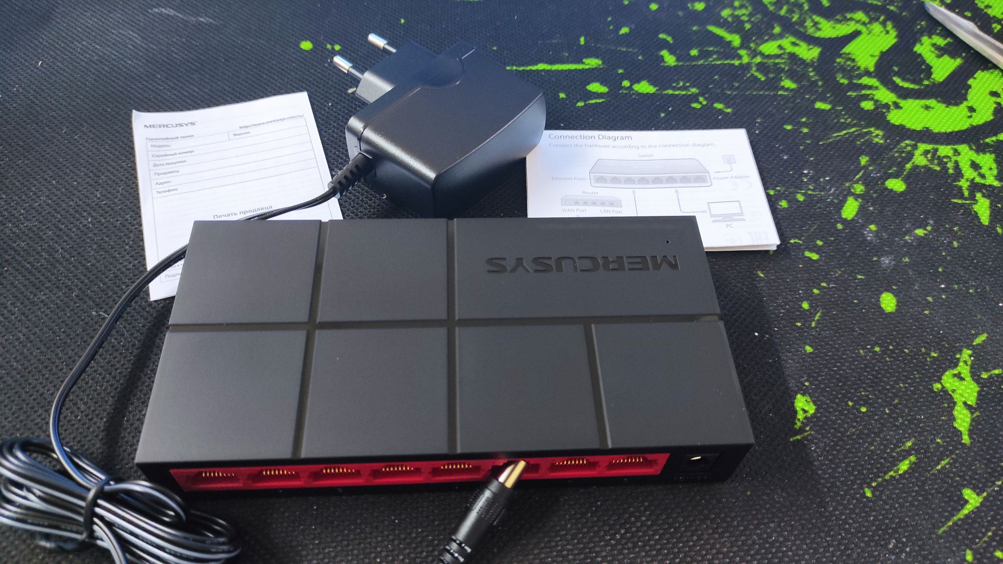 Коммутатор Mercusys MS108G (8 портов) — купить в интернет-магазине ...