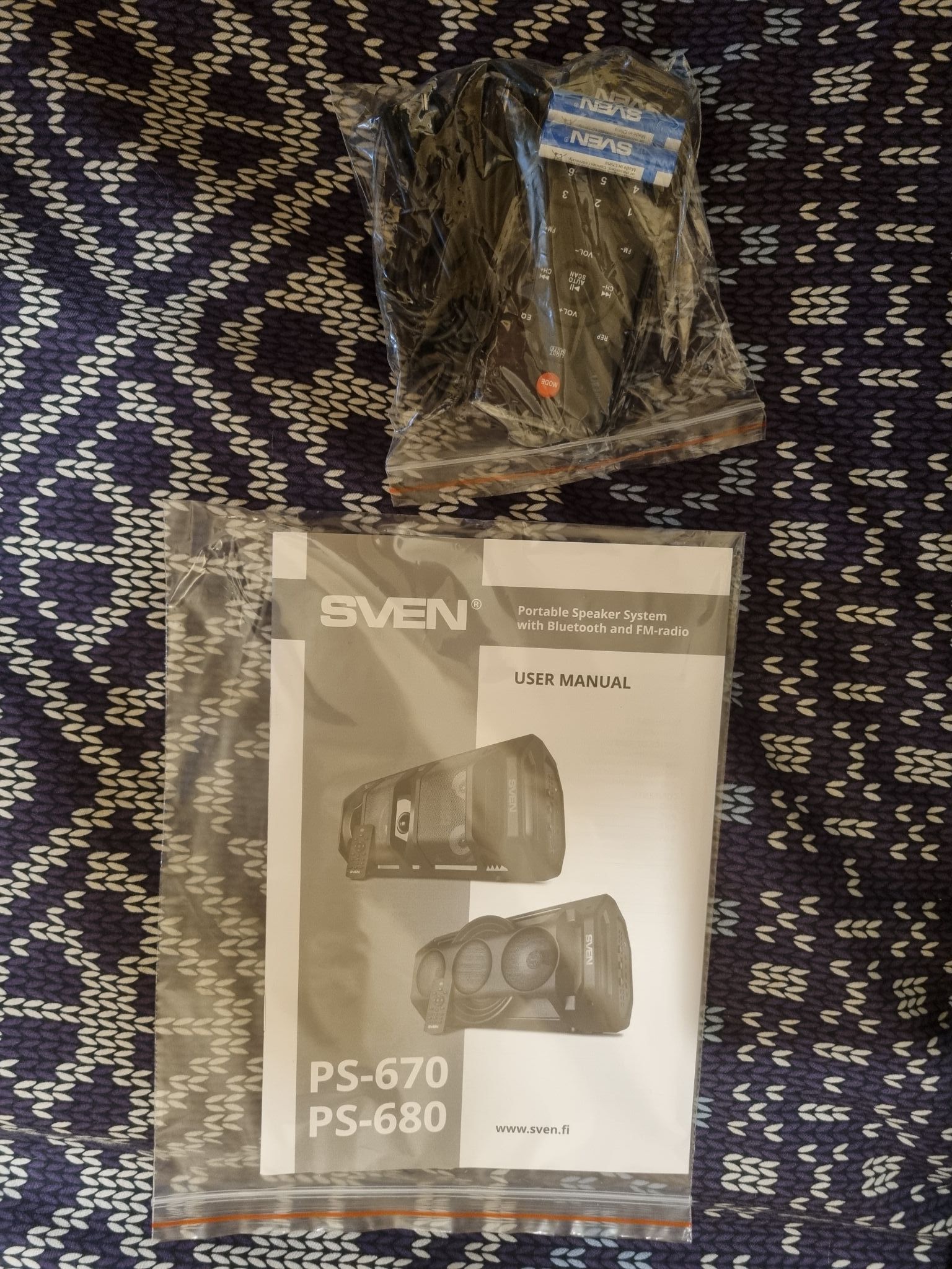 Портативная акустика SVEN PS-680 SV-020187 — купить в интернет-магазине ...