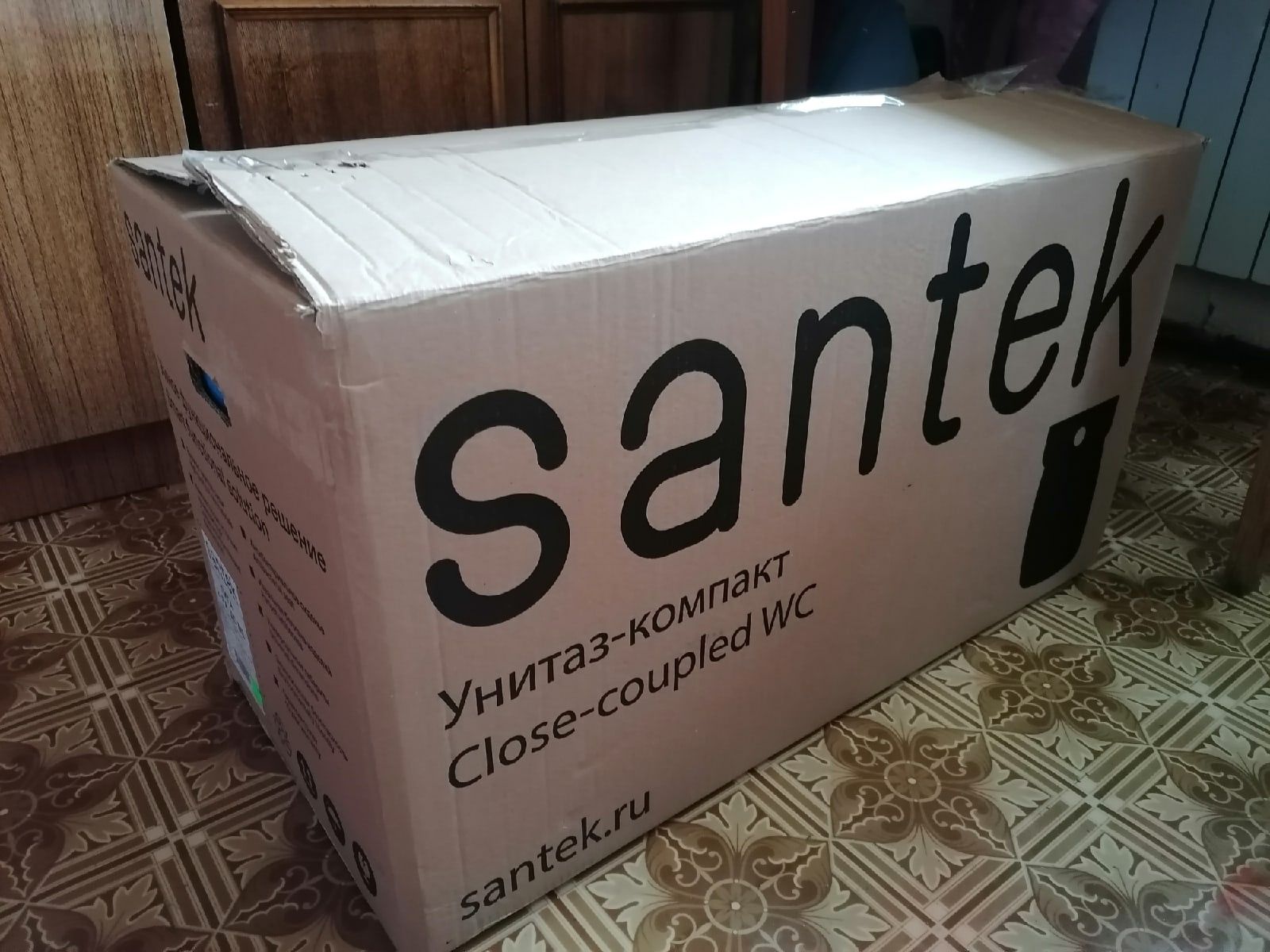 Унитаз-компакт SANTEK ЛИГА (WH302141) — купить в интернет-магазине ...