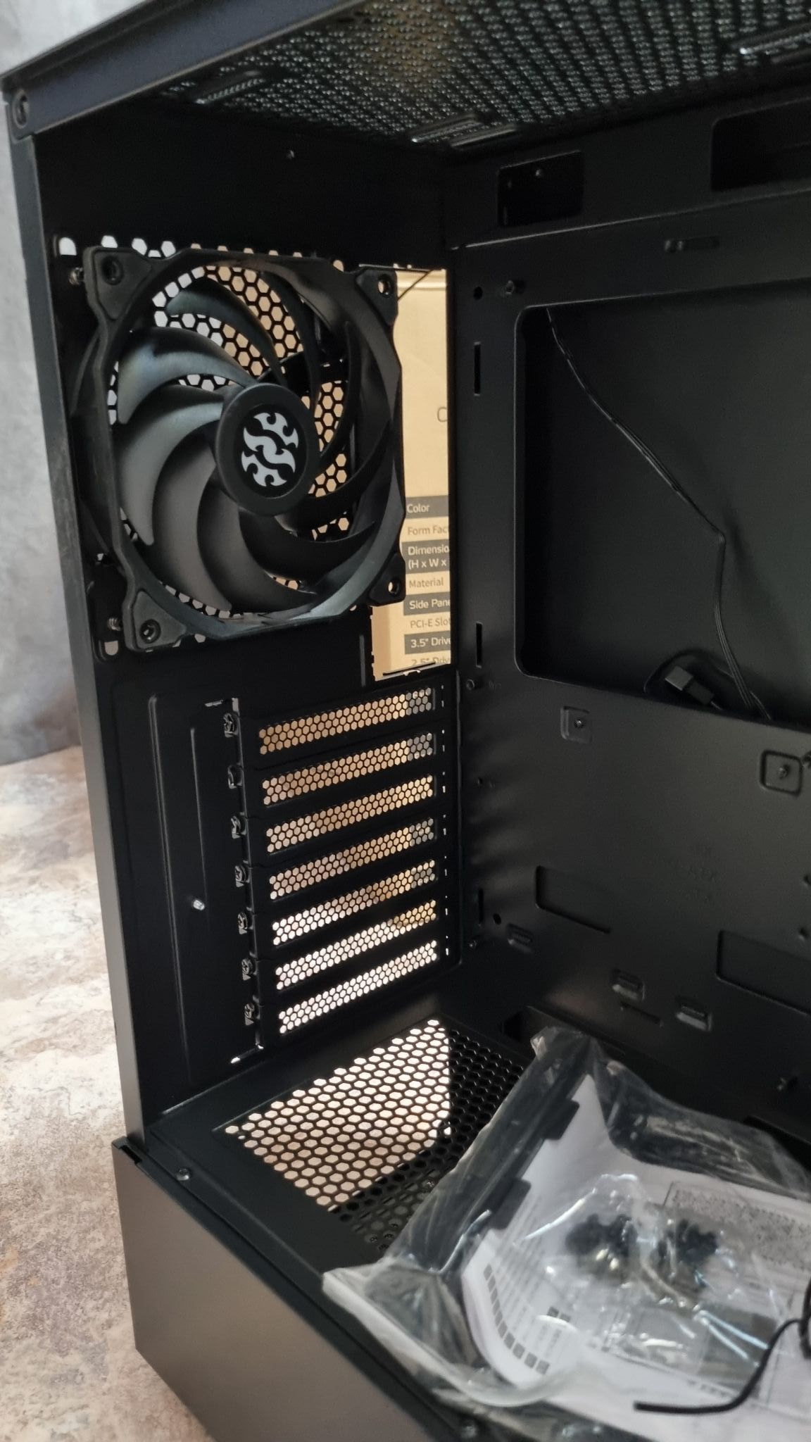 Корпус XPG VALOR AIR Black VALORAIRMT-BKCWW — купить по низкой цене в ...