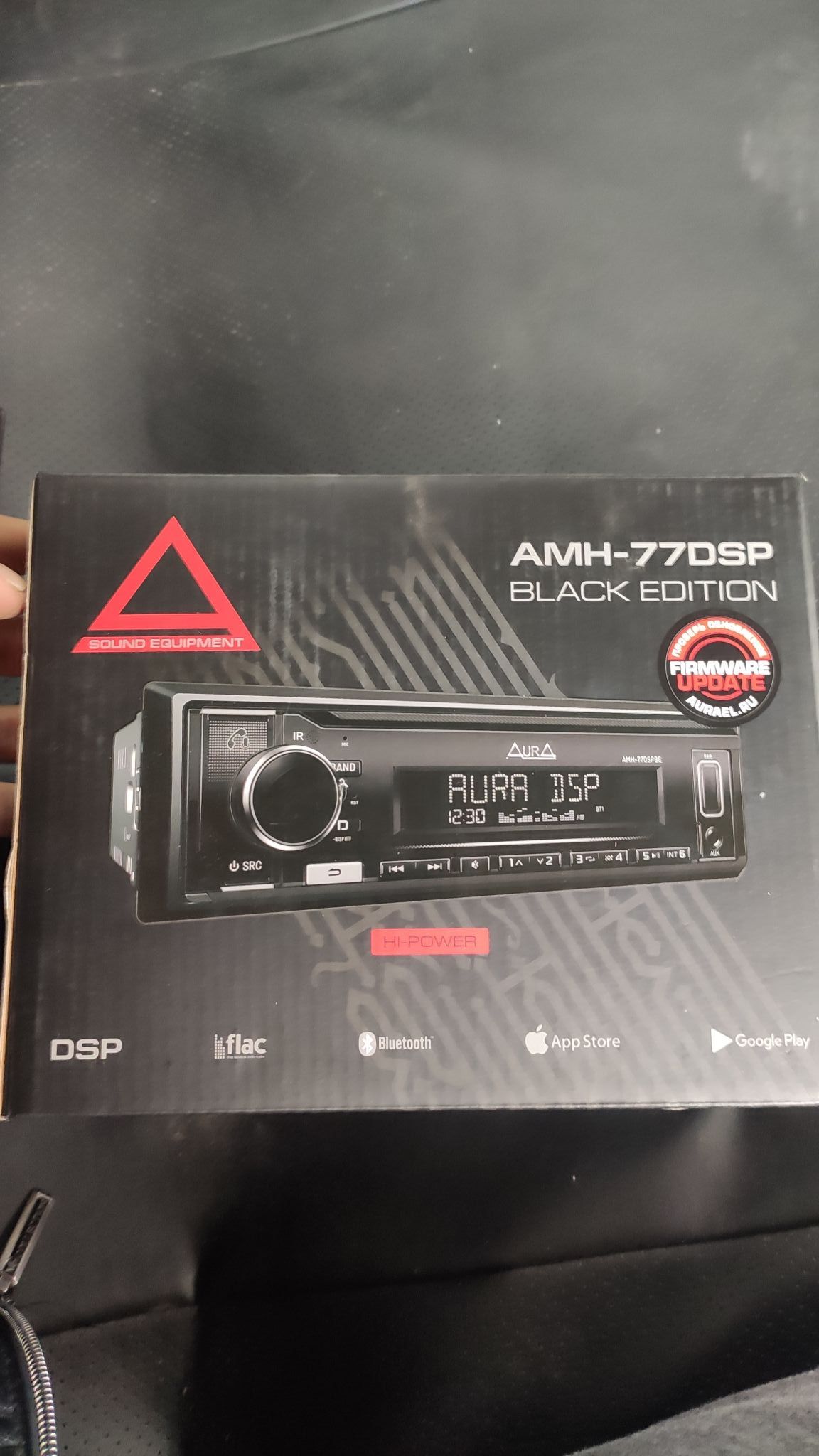 Купить Автомагнитола Aura AMH-77DSP BLACK EDITION AMH-77DSP-BE в ...
