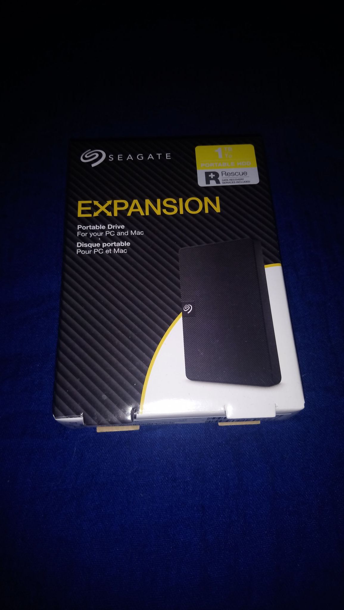 Внешний жесткий диск Seagate Expansion Portable, 1 ТБ, USB 3.0 ...