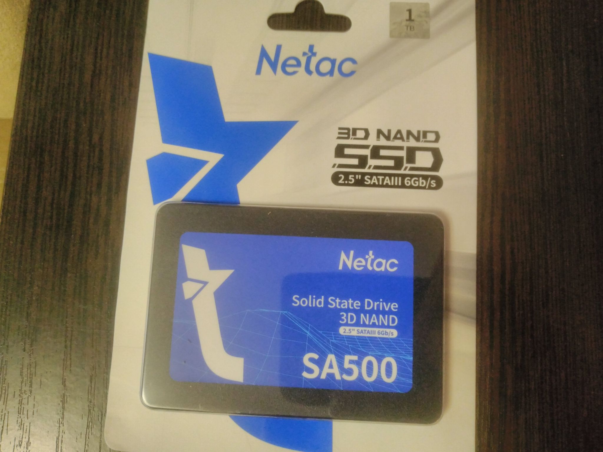 Накопитель SSD 2.5 Netac SA500 1TB SATA-III 3D NAND (NT01SA500-1T0-S3X ...