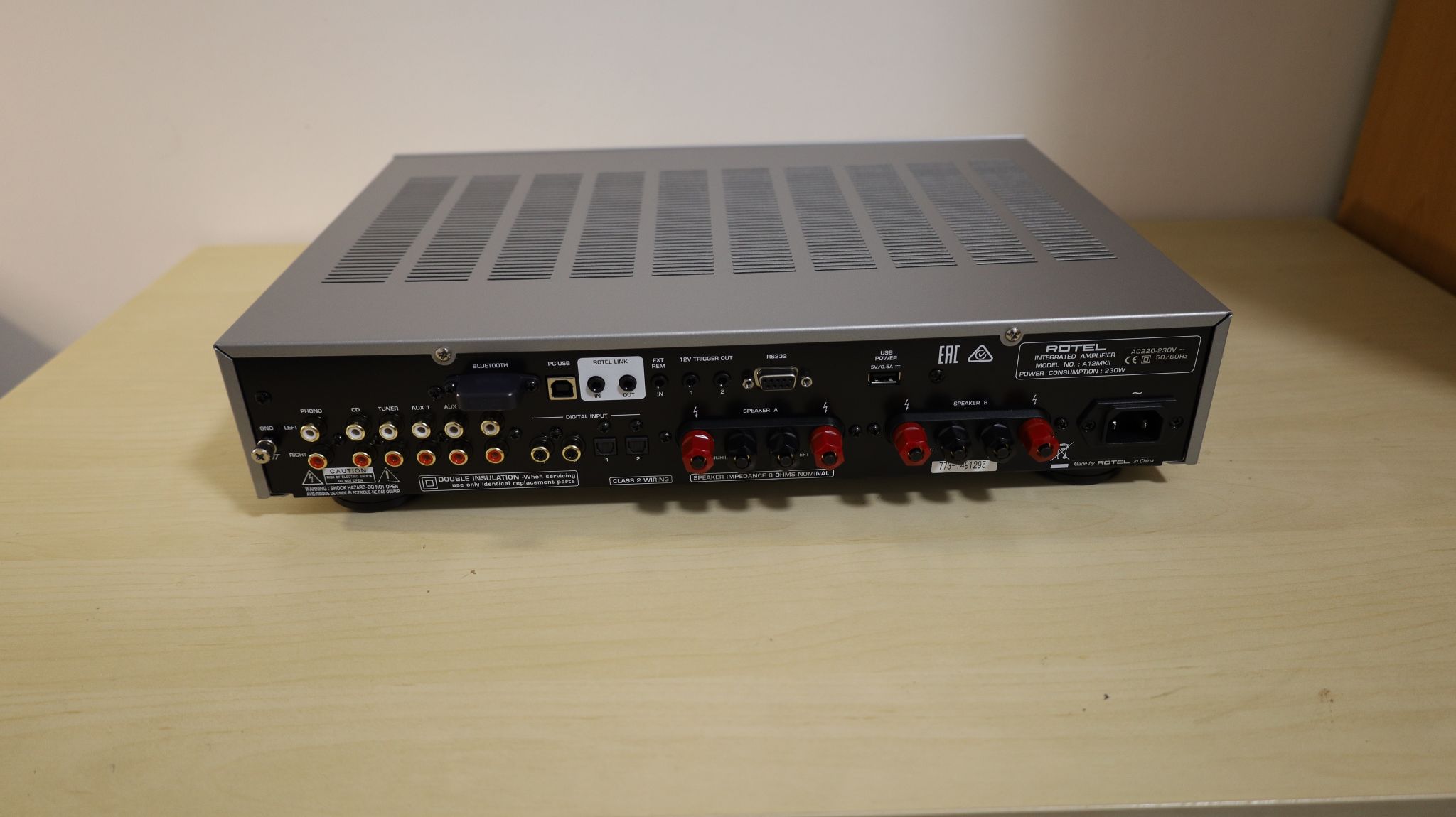 Купить стереоусилитель Rotel A12 MKII, серебристый A12 MKII (Silver) в ...