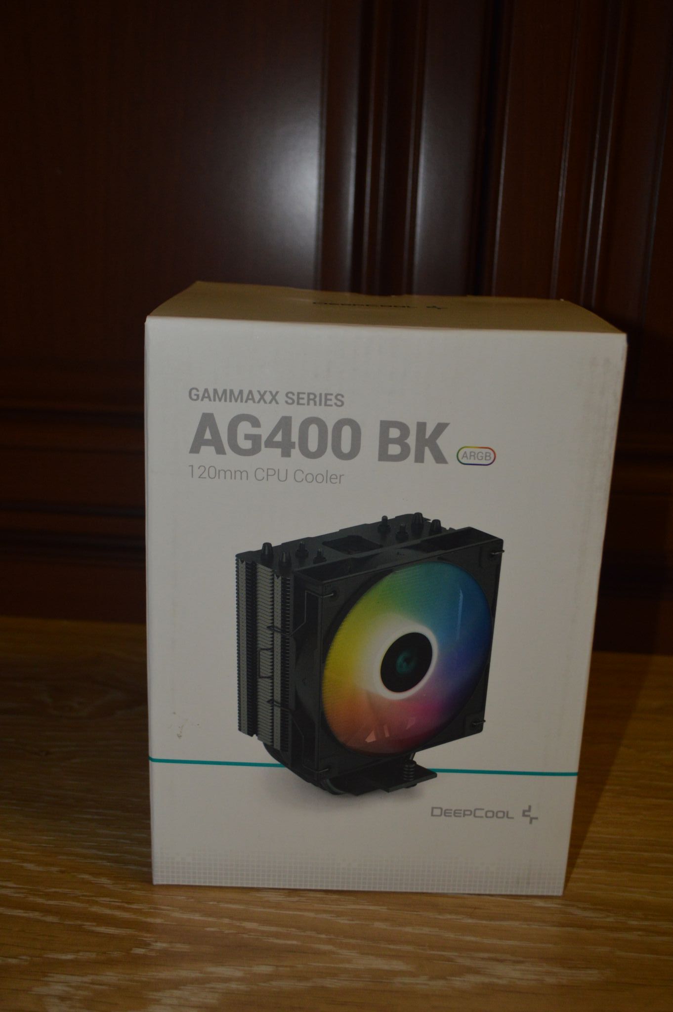 Кулер для процессора DEEPCOOL AG400 BK ARGB — купить по низкой цене в ...