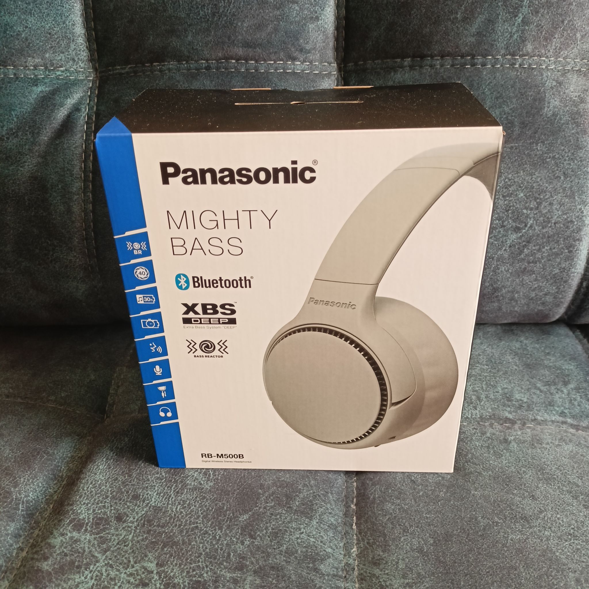 Беспроводные наушники Panasonic RB-M500BGE-C, кремовый — купить в ...