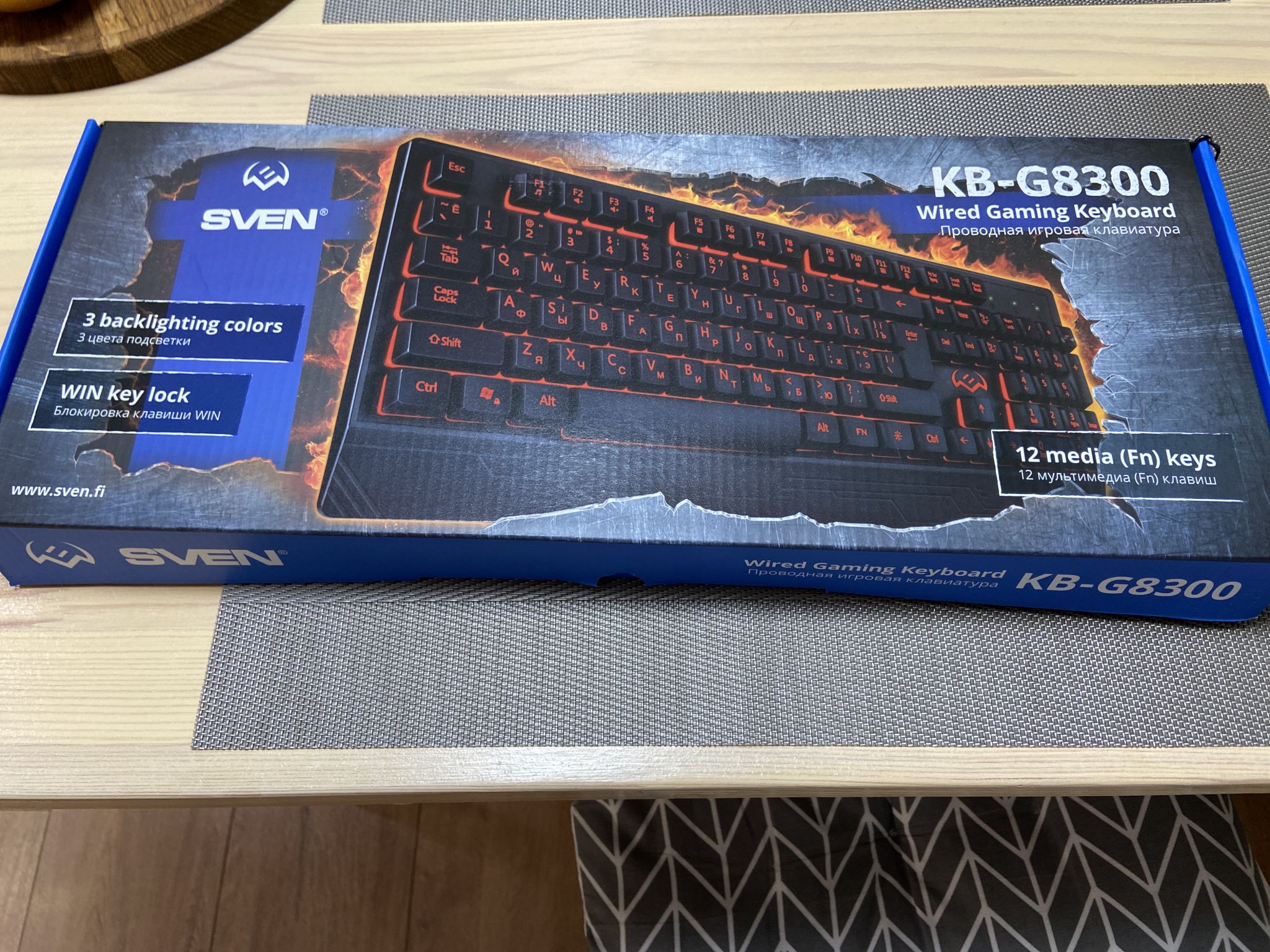 Клавиатура SVEN KB-G8300 (SV-019280) — купить по низкой цене в интернет-магазине ОНЛАЙН ТРЕЙД.РУ