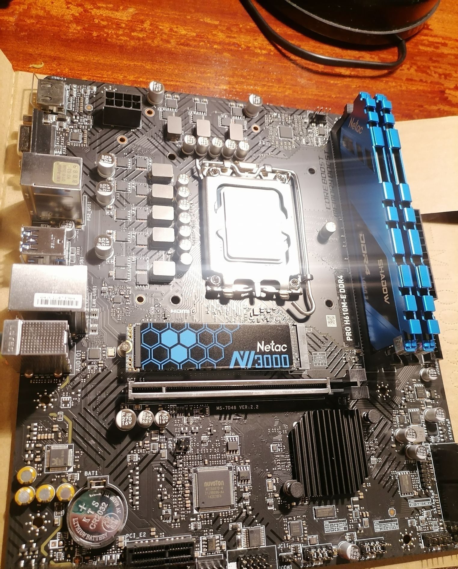 Материнская плата MSI PRO H610M-E DDR4 (LGA1700, mATX) — купить по ...