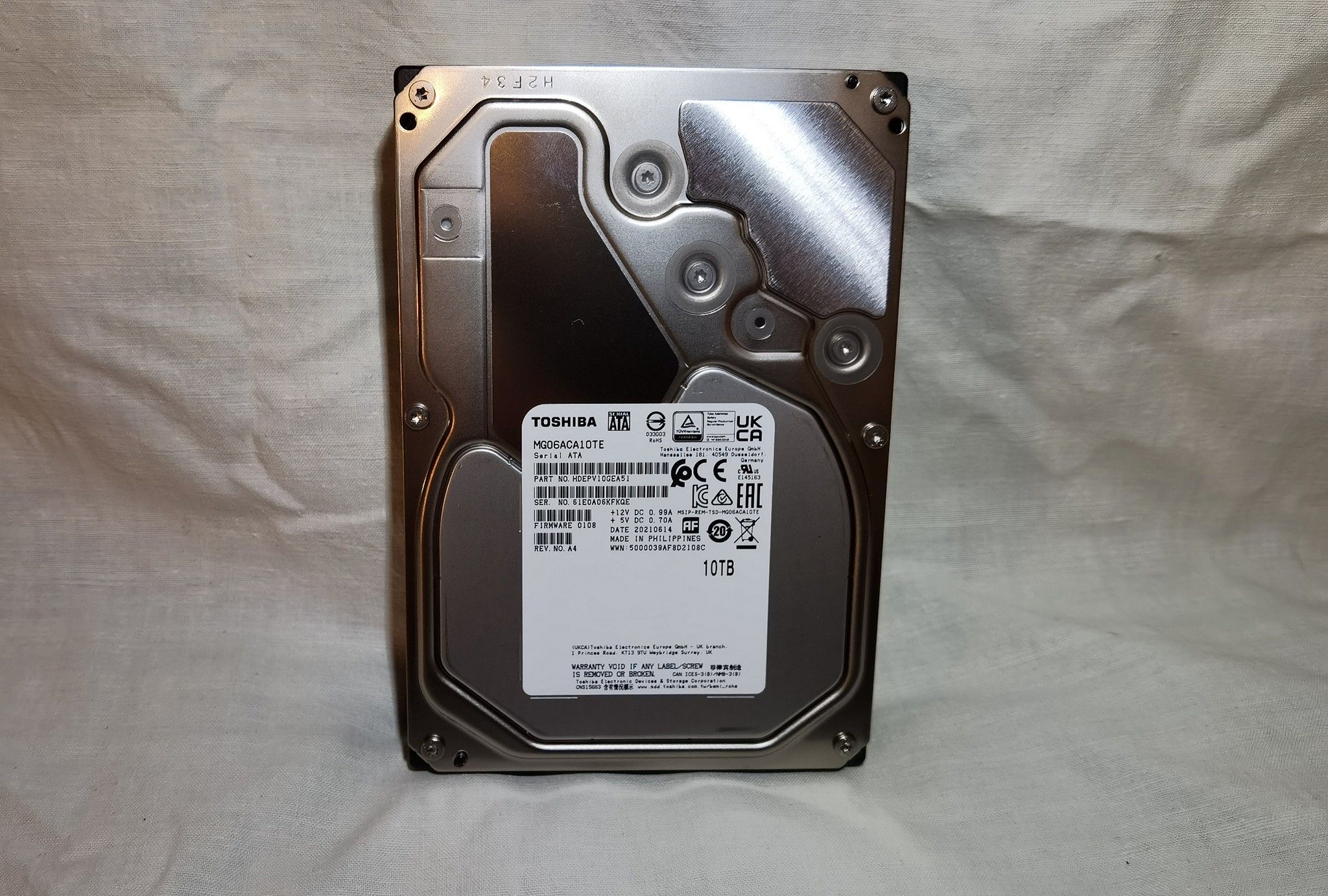 Купить Жесткий диск TOSHIBA Enterprise Capacity MG06ACA10TE 3.5 10.0Tb ...
