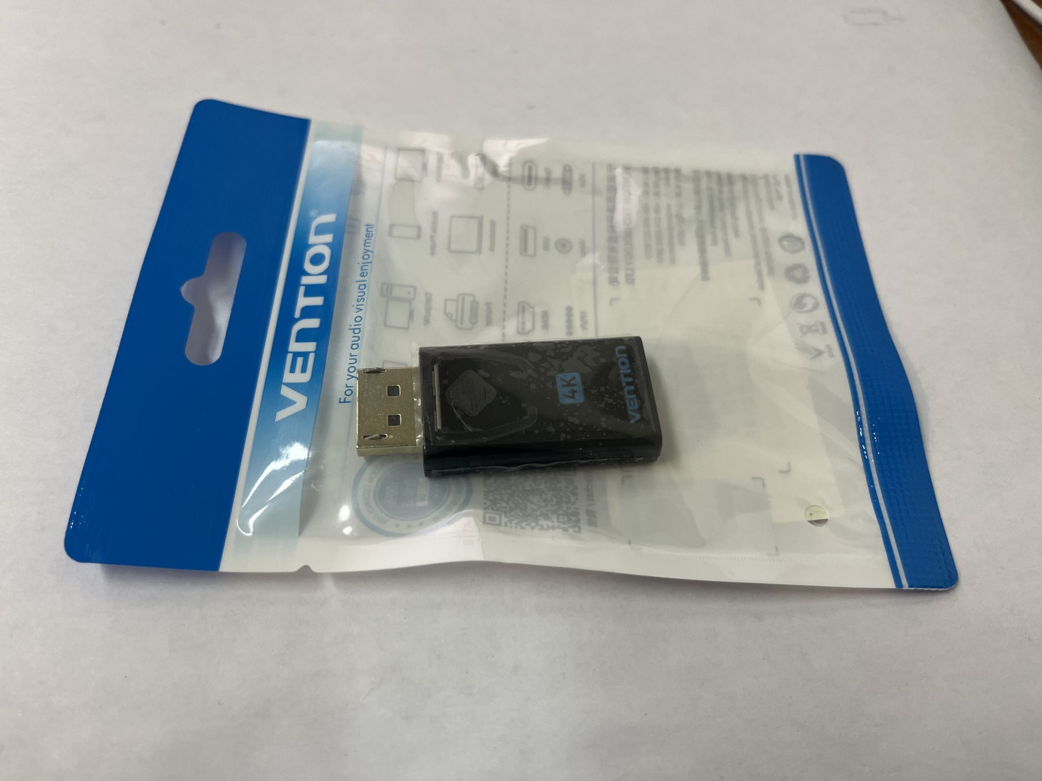 Адаптер-переходник Vention DisplayPort 20M > HDMI F 4K HBMB0 — купить в ...