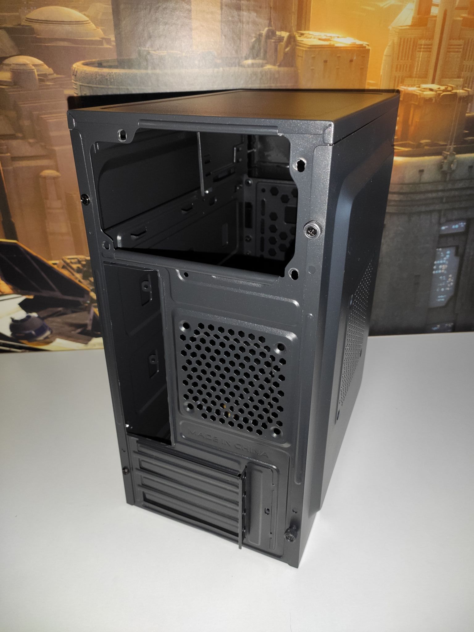 Корпус Minitower ExeGate BAA-113U mATX, без БП, черный EX292351RUS ...