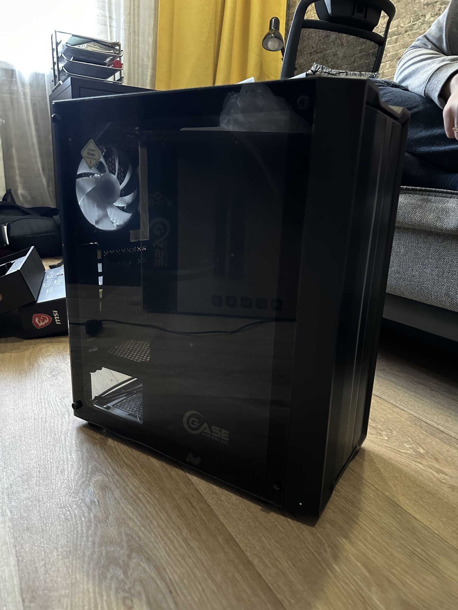 Корпус Powercase Mistral Evo, черный (CMIEB-F4S) — купить по низкой ...