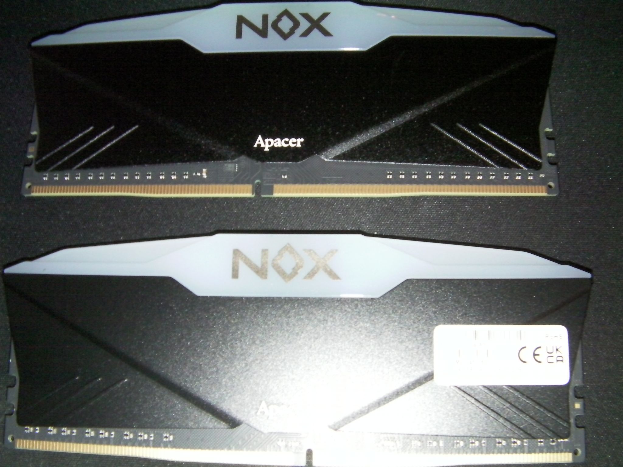 Оперативная память Apacer DDR4 16Gb (2x8Gb) 3600MHz pc-28800 NOX RGB ...