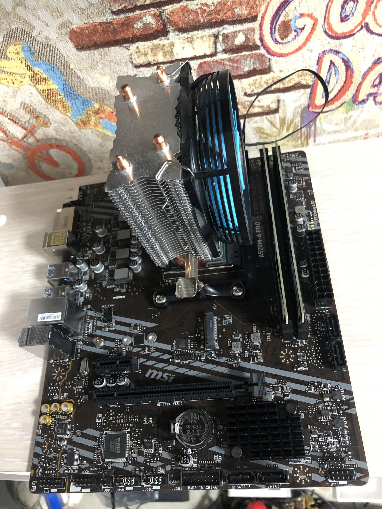 Материнская плата MSI A520M-A PRO (AM4, mATX) — купить по низкой цене в ...