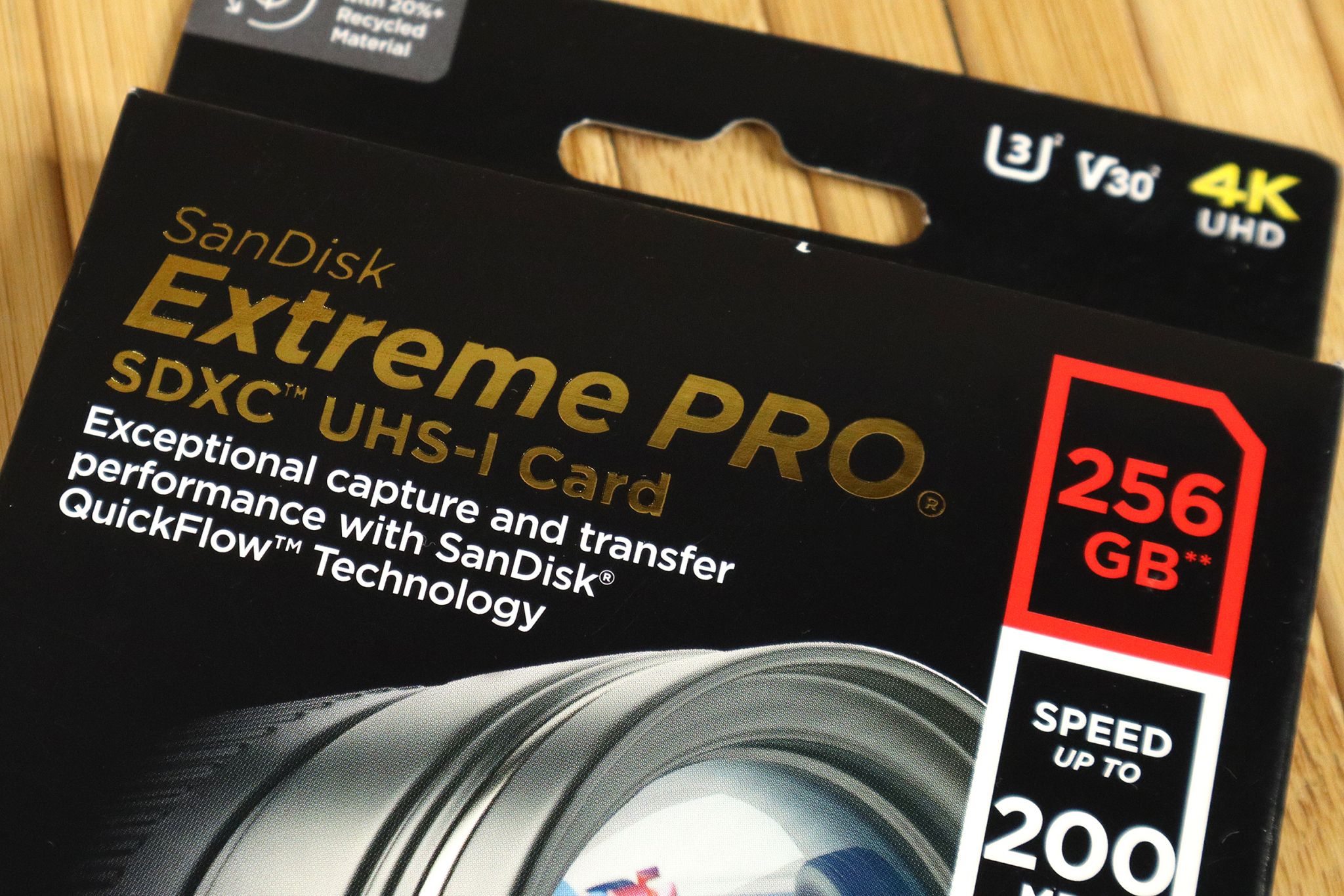 Карта памяти SanDisk Extreme Pro SDXC UHS-I U3 V30 256Gb (200/140 MB/s ...