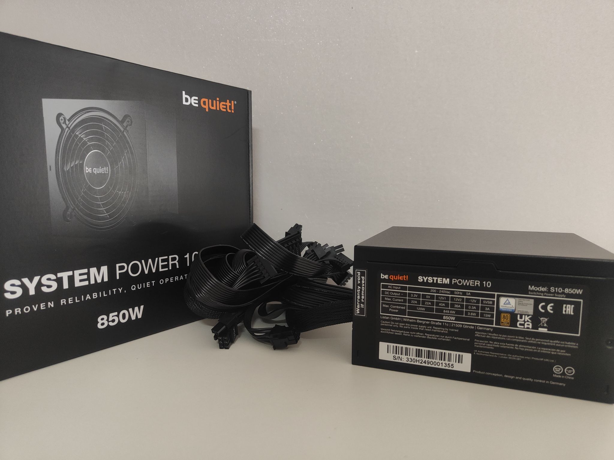 Блок питания be quiet! SYSTEM POWER 10 850W Gold BN330 — купить в ...