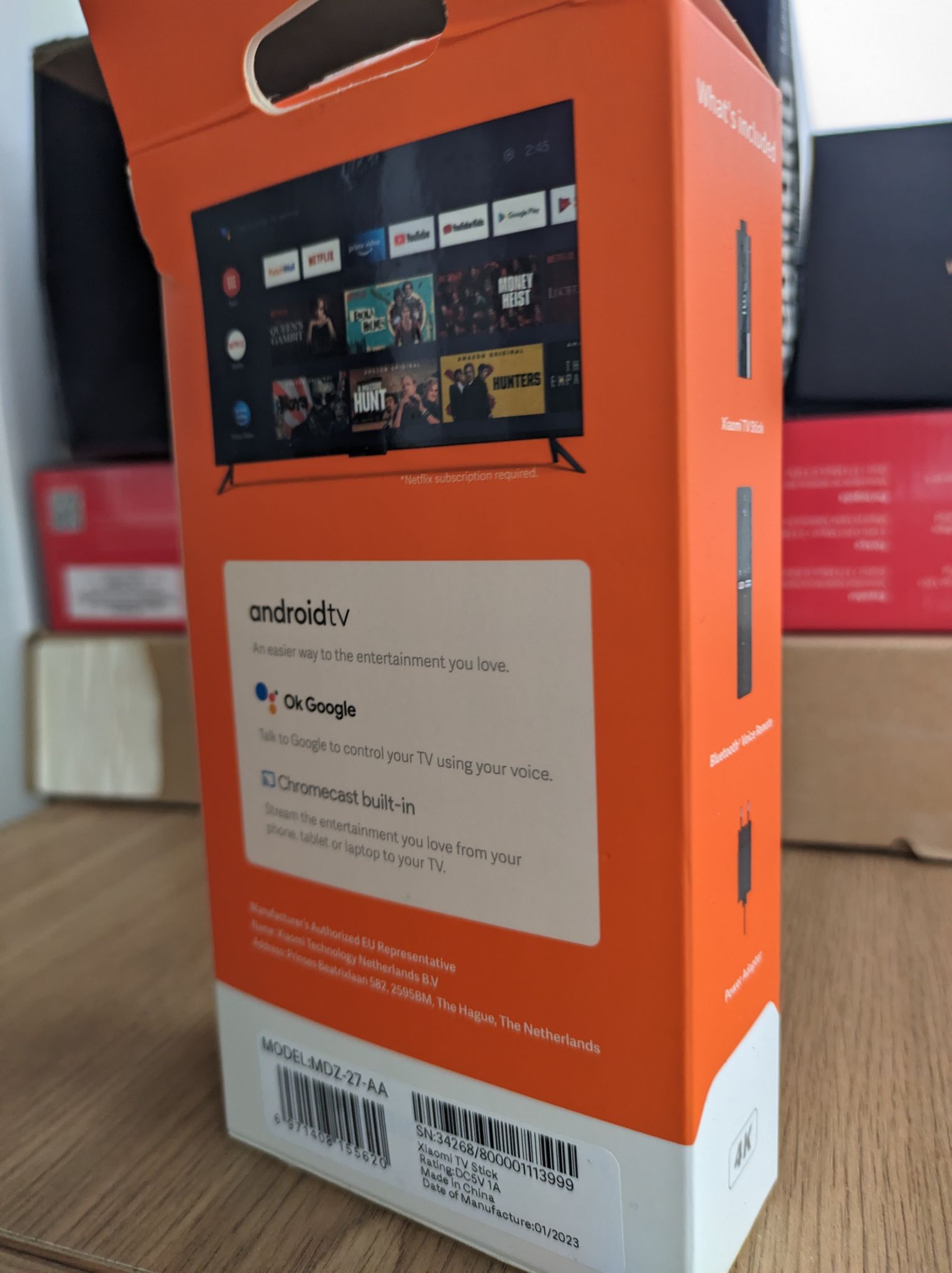 Медиаплеер Xiaomi Mi TV Stick 4K 8Гб PFJ4122EU — купить по низкой цене ...