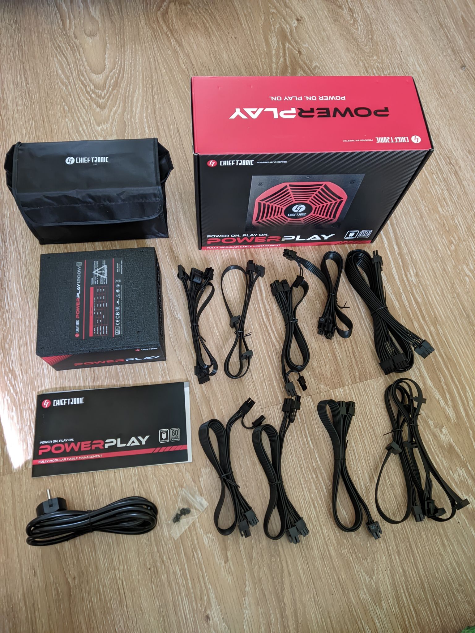Блок питания Chieftec CHIEFTRONIC PowerPlay 1200W Platinum GPU-1200FC ...