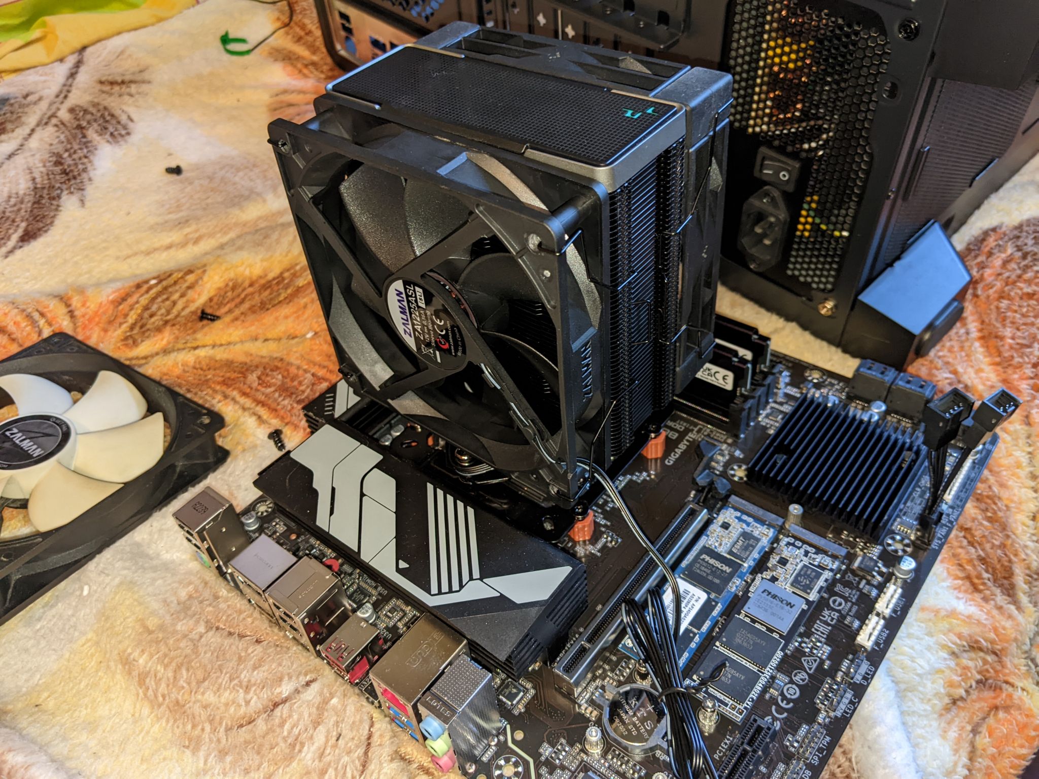 Кулер для процессора DEEPCOOL AK400 ZERO DARK — купить по низкой цене в ...