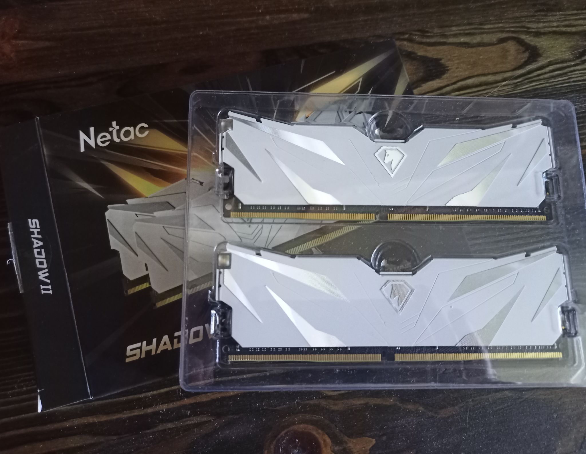 Оперативная память Netac Shadow DDR4 II 32GB (16Gbx2) 3200MHz PC25600 ...