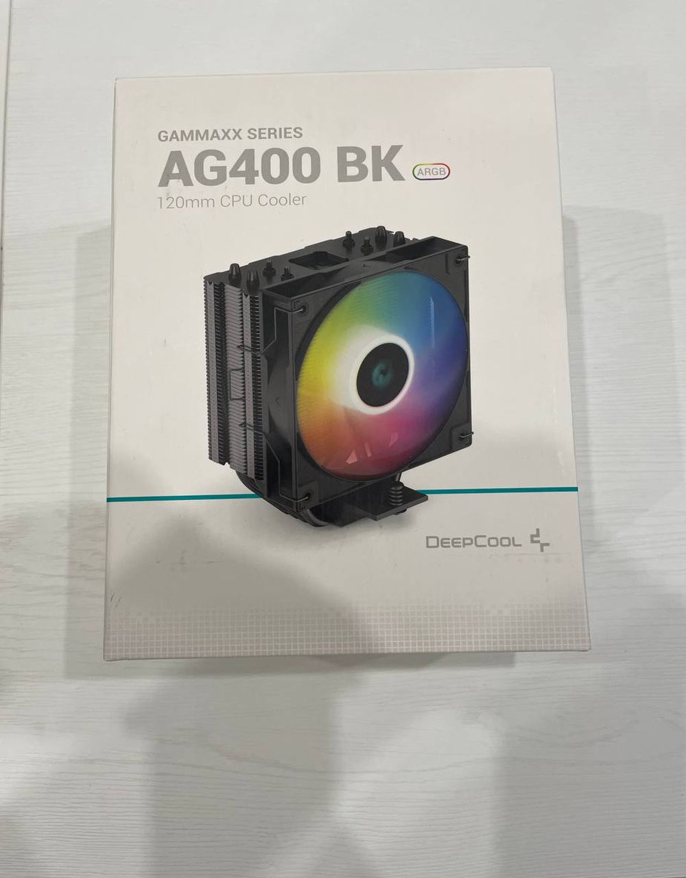 Кулер для процессора DEEPCOOL AG400 BK ARGB — купить по низкой цене в ...