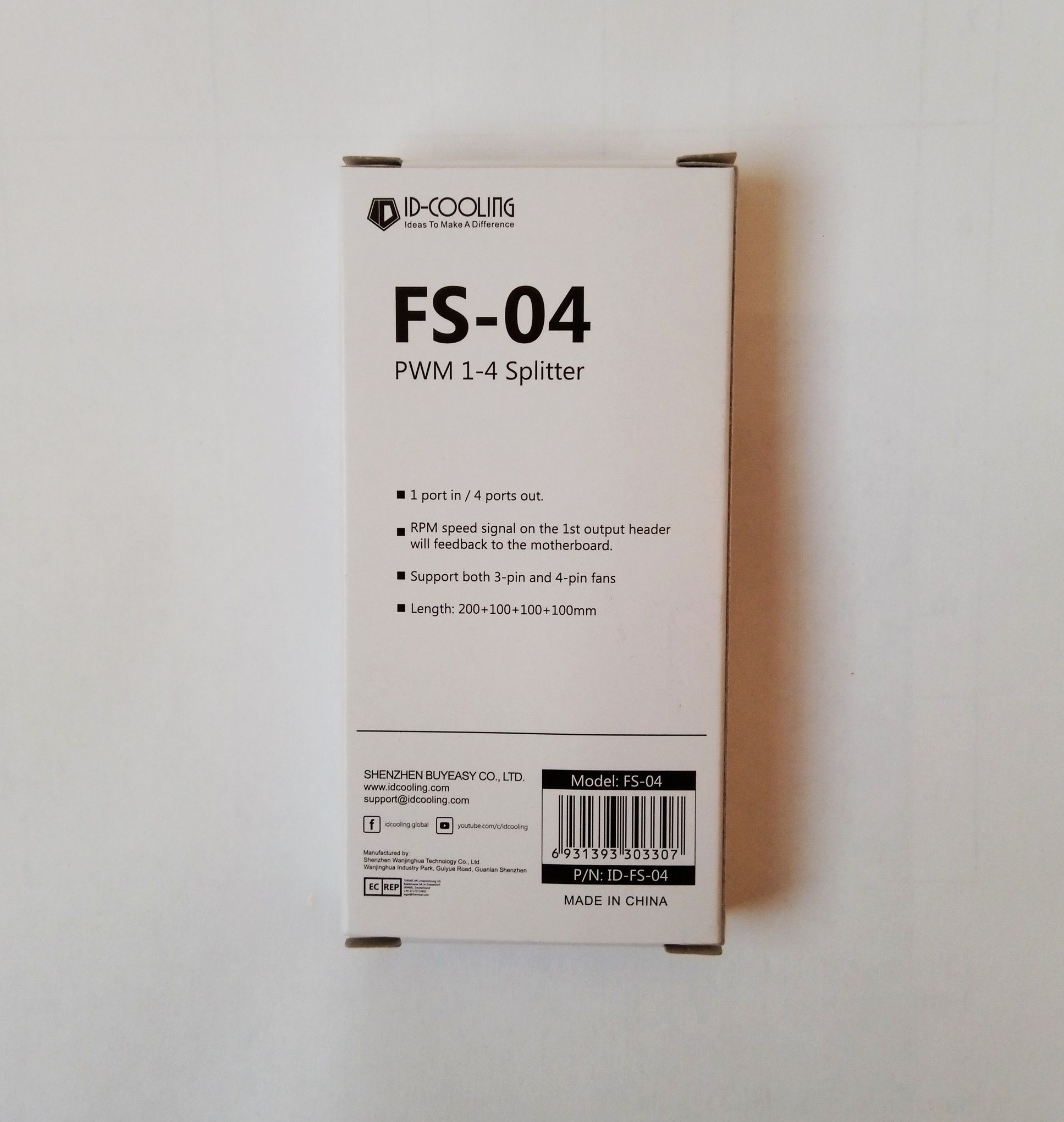 Кабель-разветвитель ID-COOLING FS-04 — купить в интернет-магазине ...