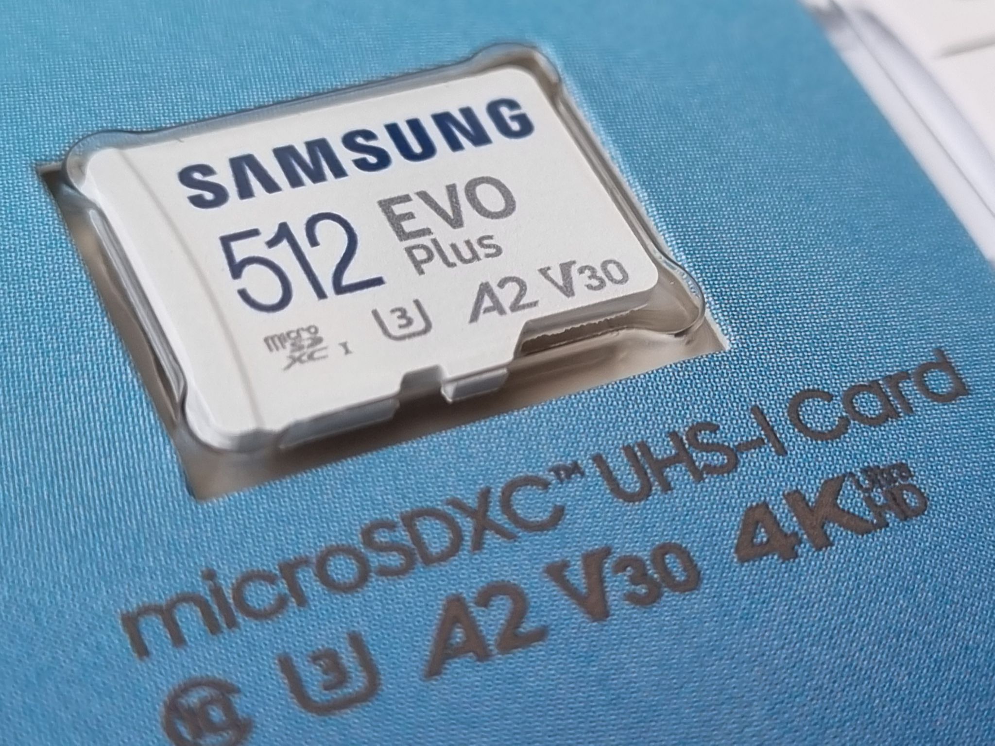Карта памяти microSDXC 512Gb Samsung EVO Plus UHS-I U3 V30 A2 + ADP MB ...