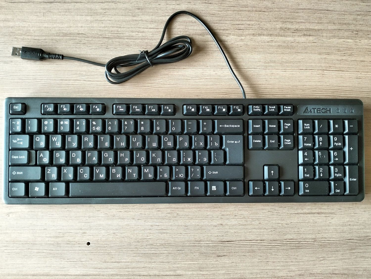 Комплект клавиатура и мышь A4tech KK-3330S черный (1530250) 1530250 ...