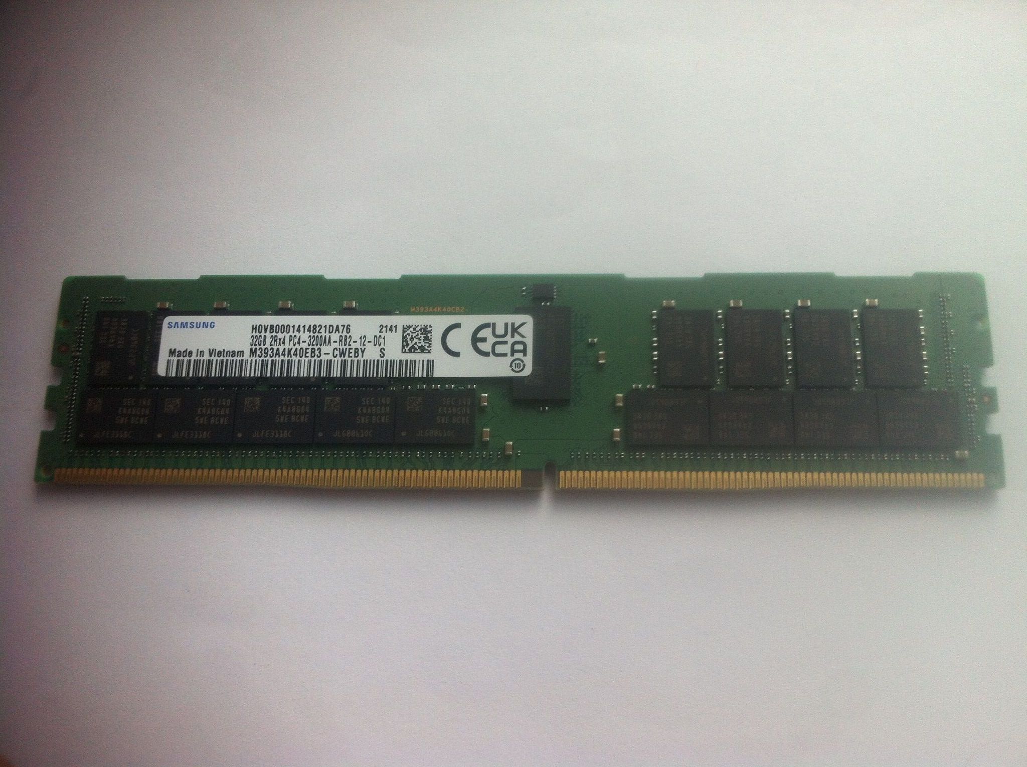 Серверная оперативная память Samsung Ddr4 32gb 3200mhz Pc4 25600 Ecc