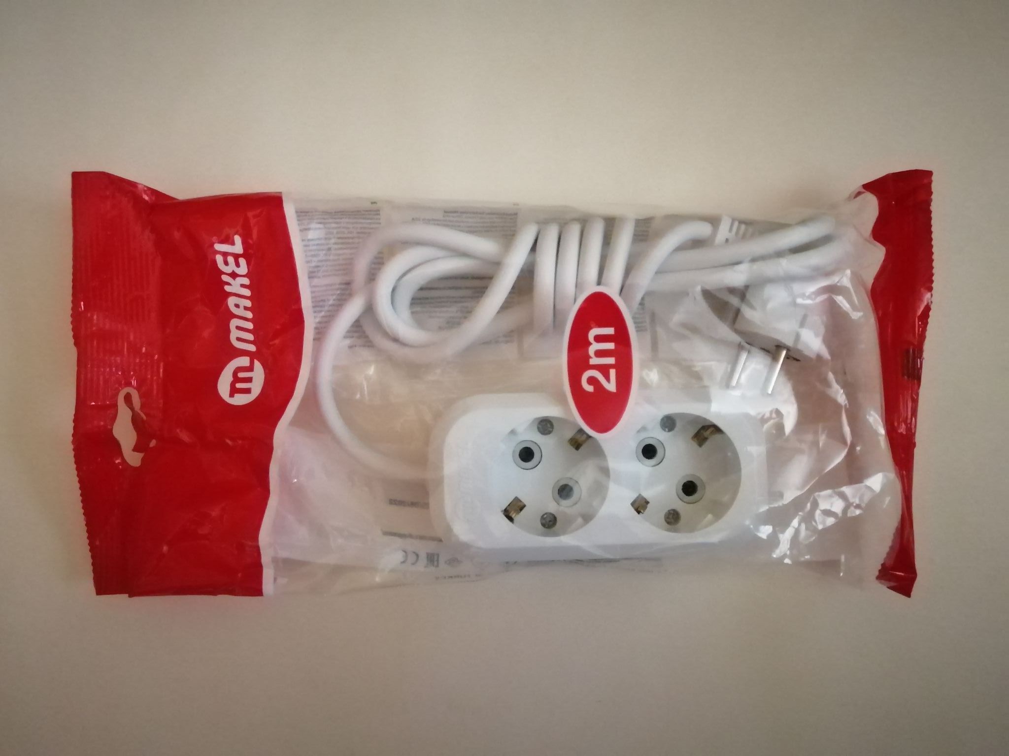 Купить Удлинитель Makel 2х2м с заземл. 16А IP20, MGP112 MGP112_Makel в интернет-магазине ОНЛАЙН ...