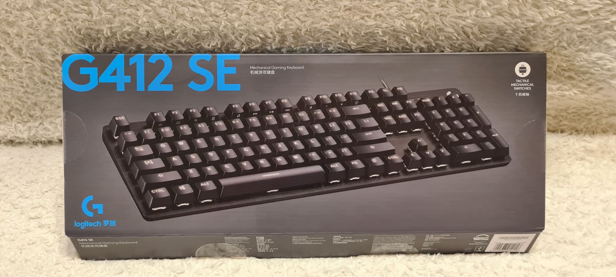 Клавиатура Logitech G412 SE черный (920-010440) — купить по низкой цене в интернет-магазине ...