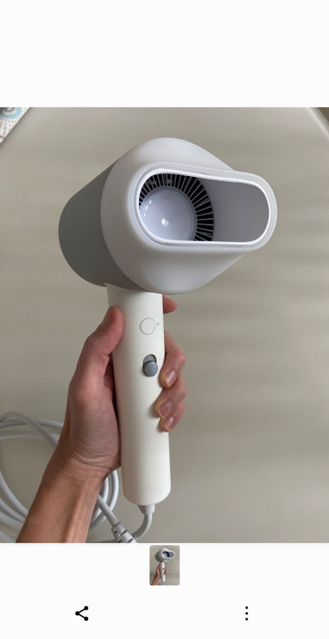 Фен Xiaomi Water Ionic Hair Dryer H500 EU BHR5851EU — купить по низкой ...