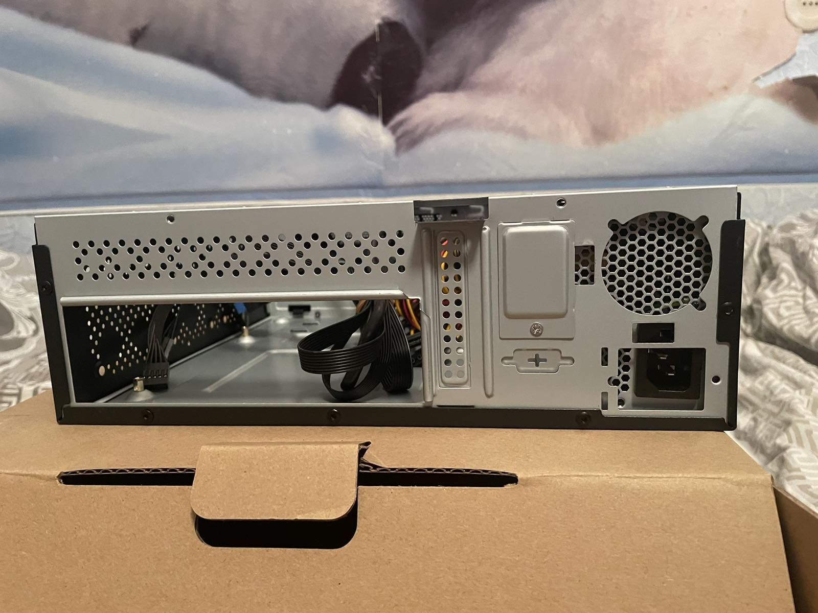 Корпус Desktop ExeGate FL-102 mini-ITX, без БП, черный EX294018RUS ...
