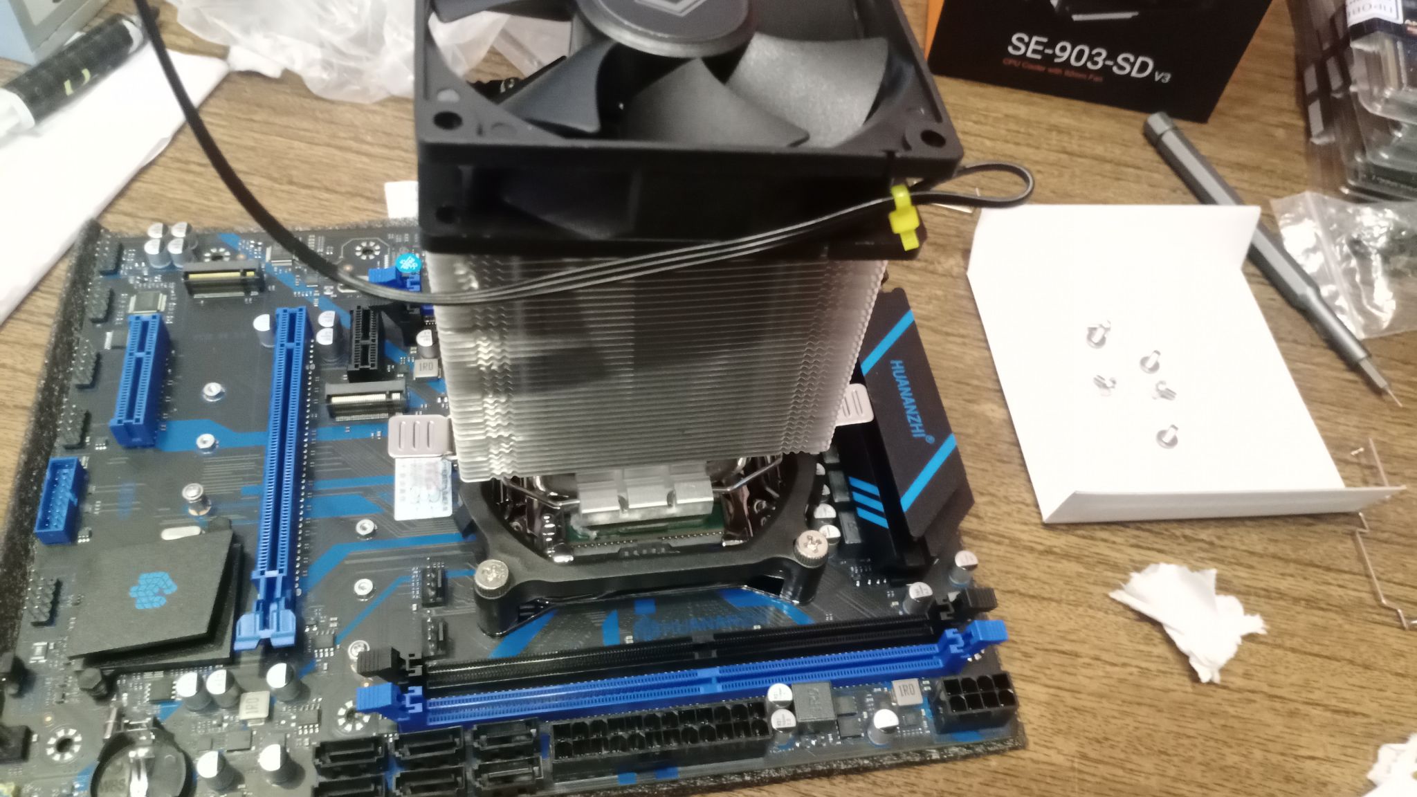 Кулер для процессора ID-COOLING SE-903-SD V3 — купить по низкой цене в интернет-магазине ОНЛАЙН ...