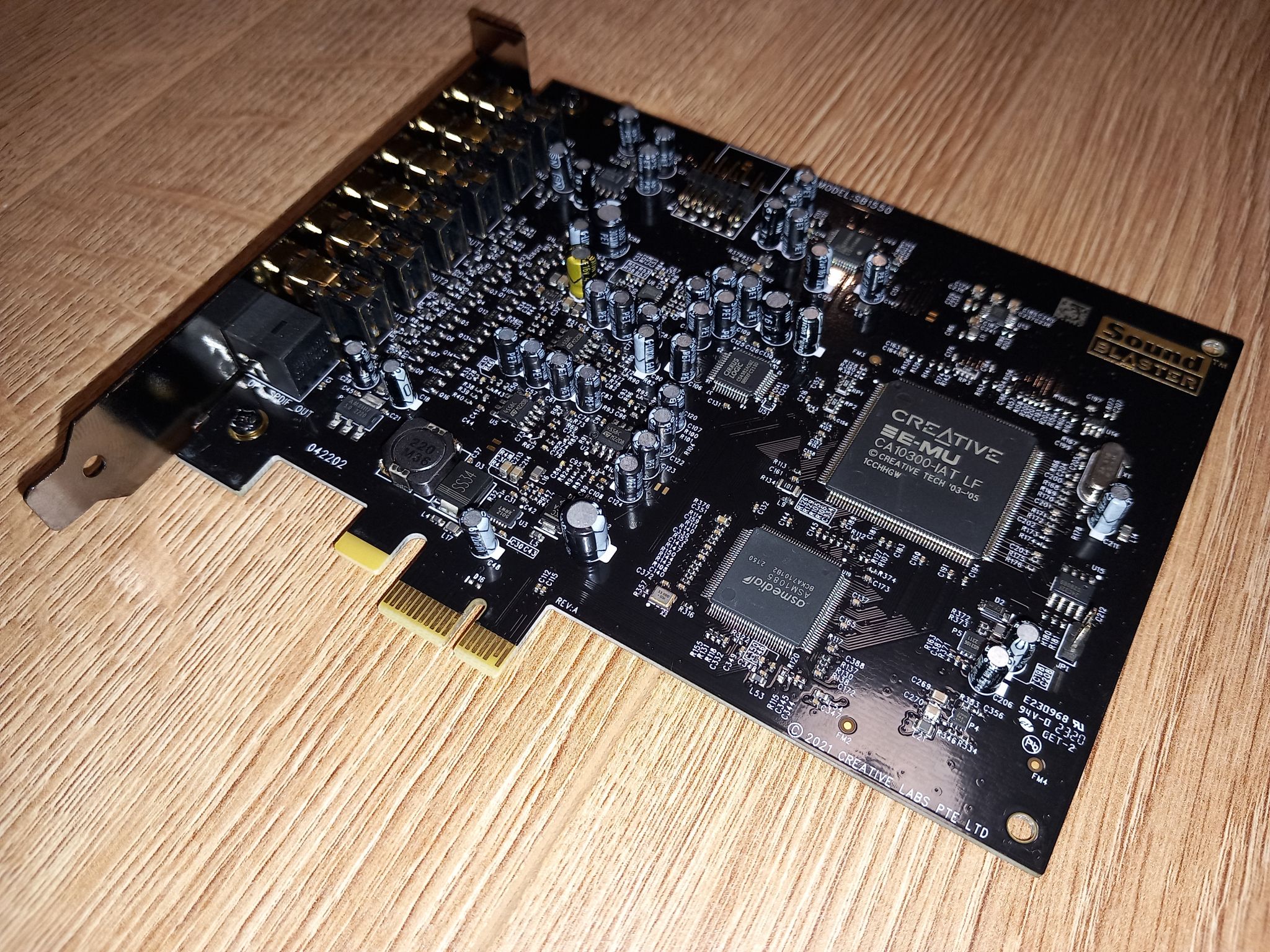 Звуковая карта Creative Sound Blaster Audigy RX 7.1 PCI Express ...