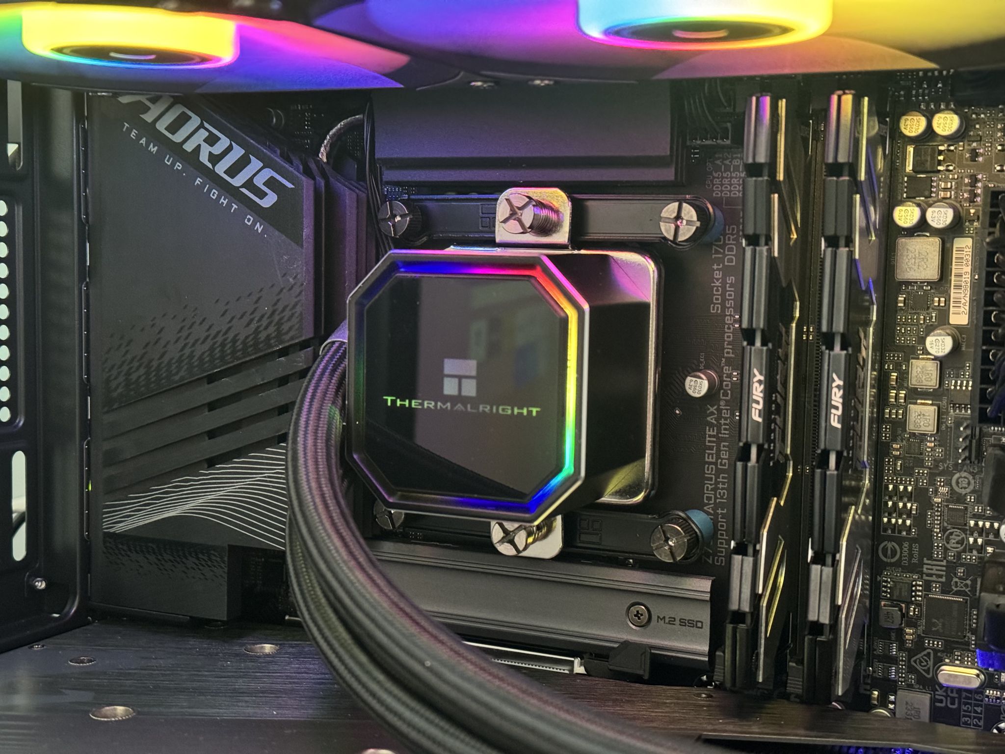 СВО для процессора Thermalright Frozen Prism 360 Black ARGB (F-PRISM ...