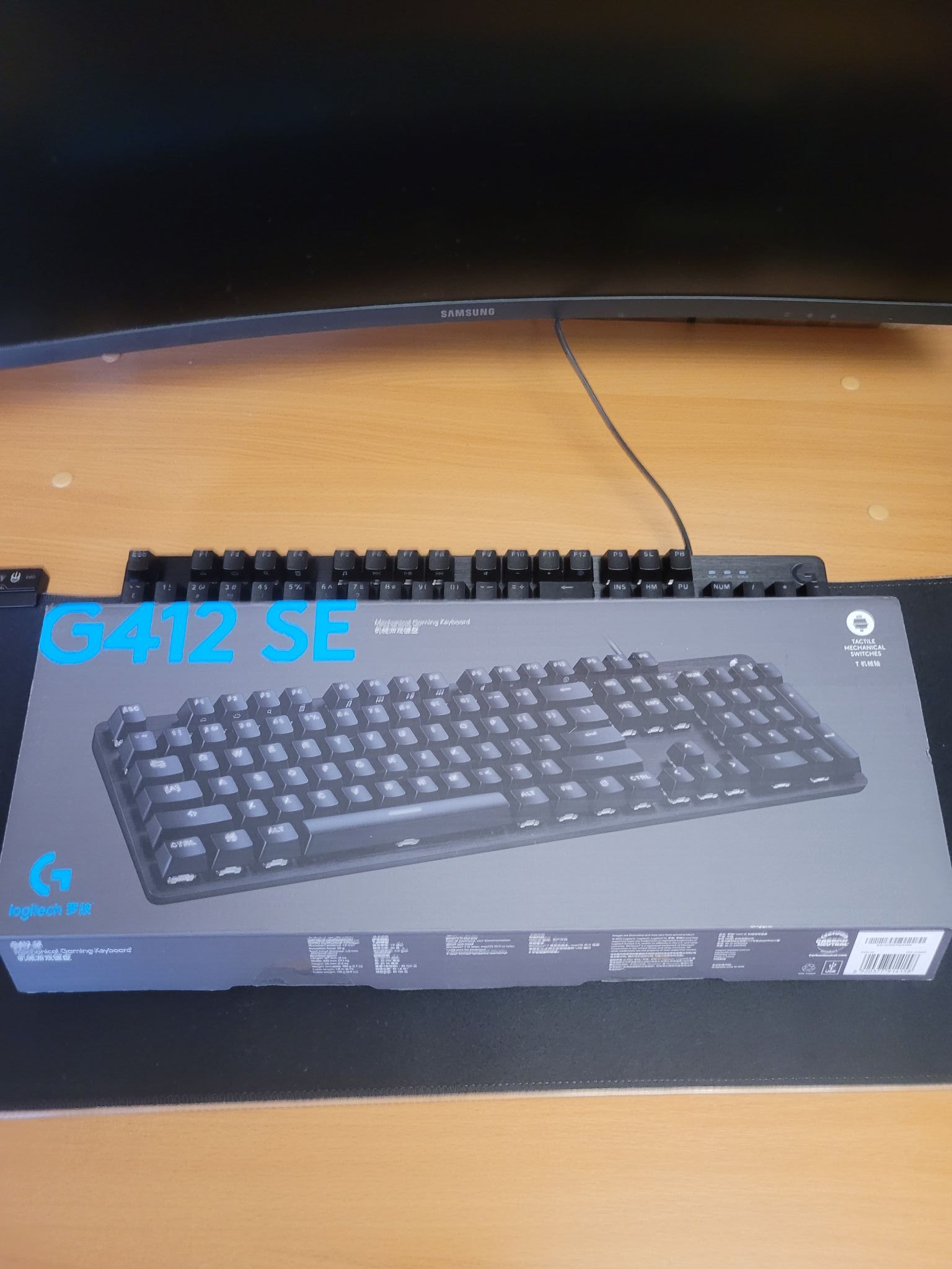 Клавиатура Logitech G412 SE черный (920-010440) — купить по низкой цене в интернет-магазине ...
