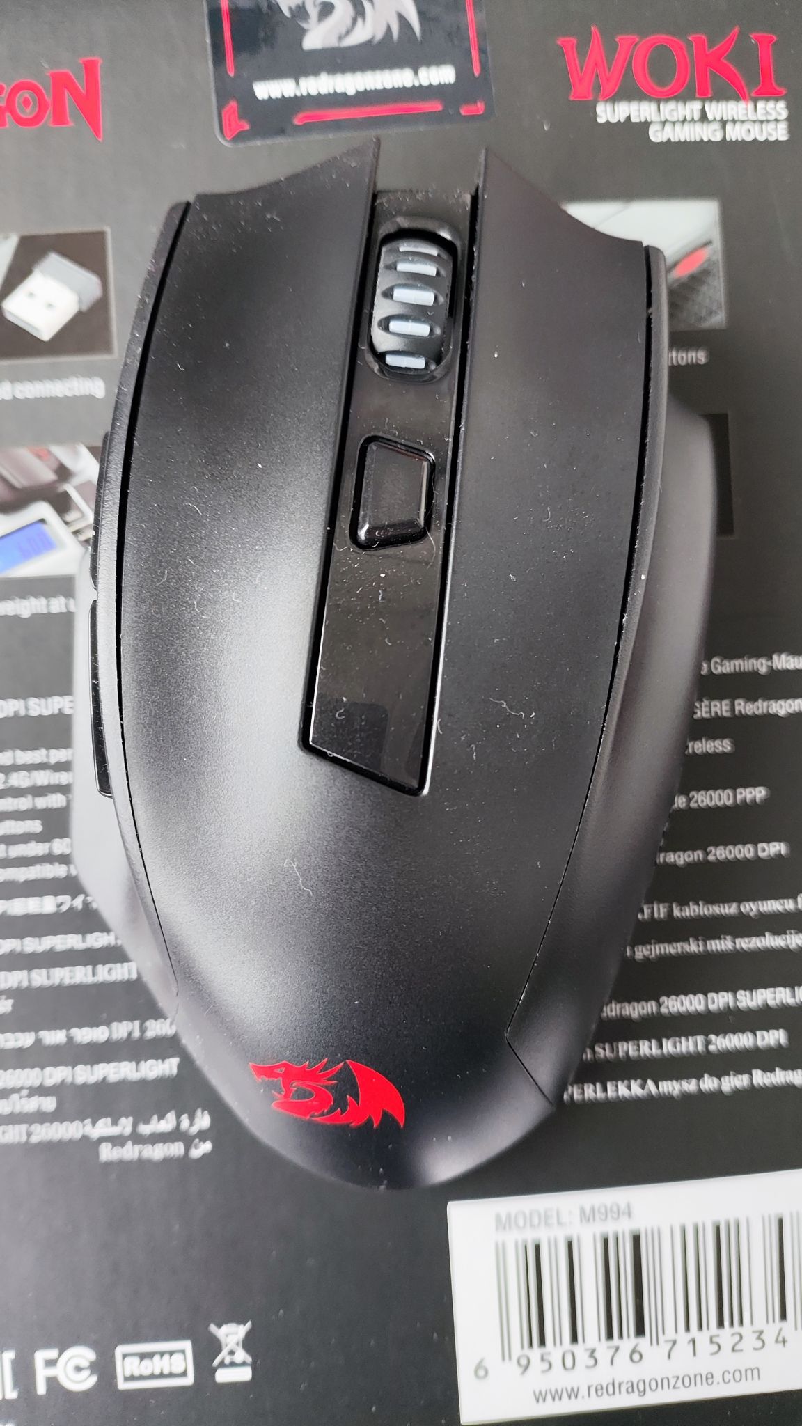 DEFENDER Мышь беспроводная REDRAGON Woki черный 71523 DEFENDER — купить в интернет-магазине ...