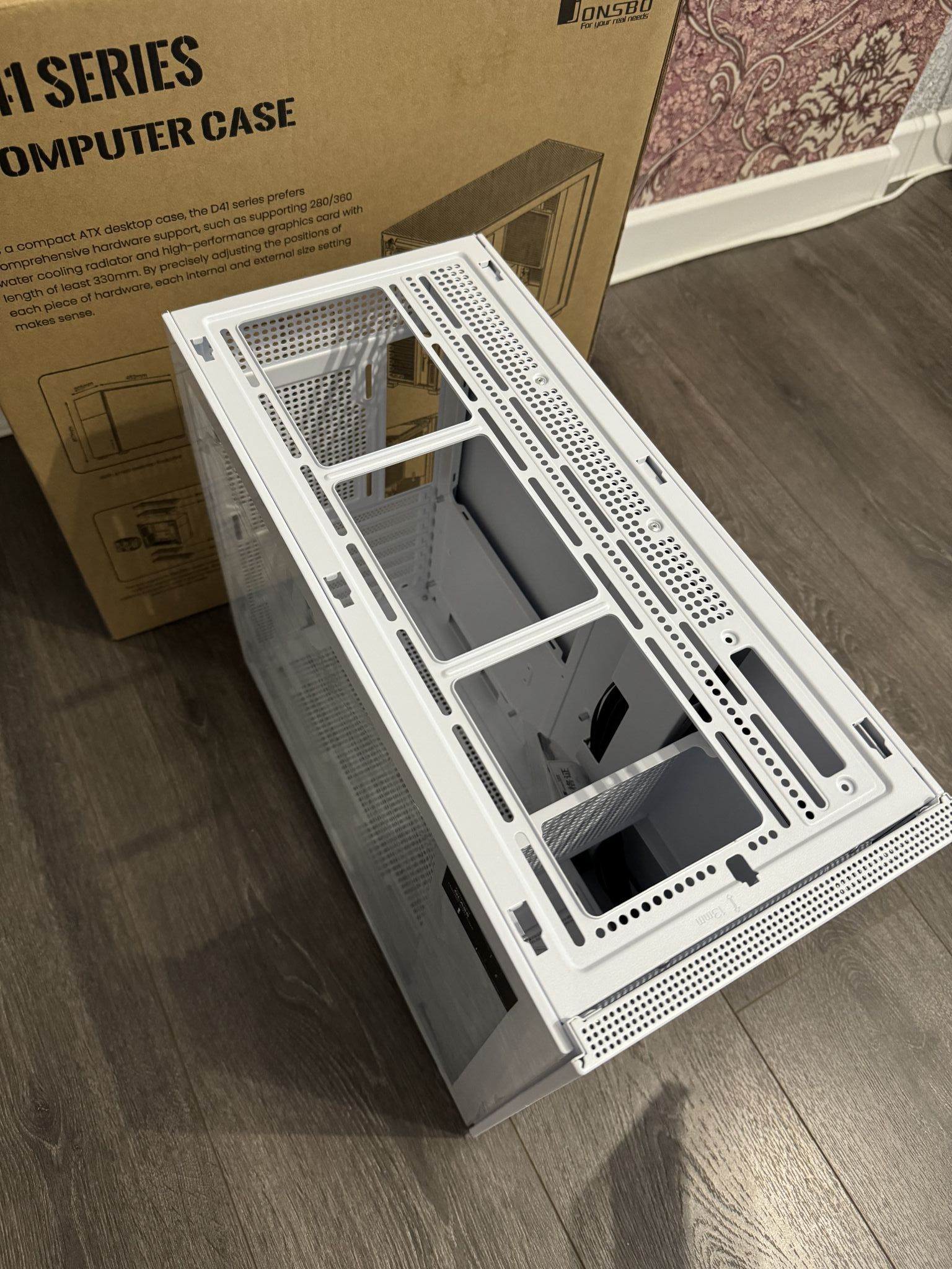 Корпус Jonsbo D41 Std белый Jonsbo D41 Std White — купить по низкой цене в интернет магазине