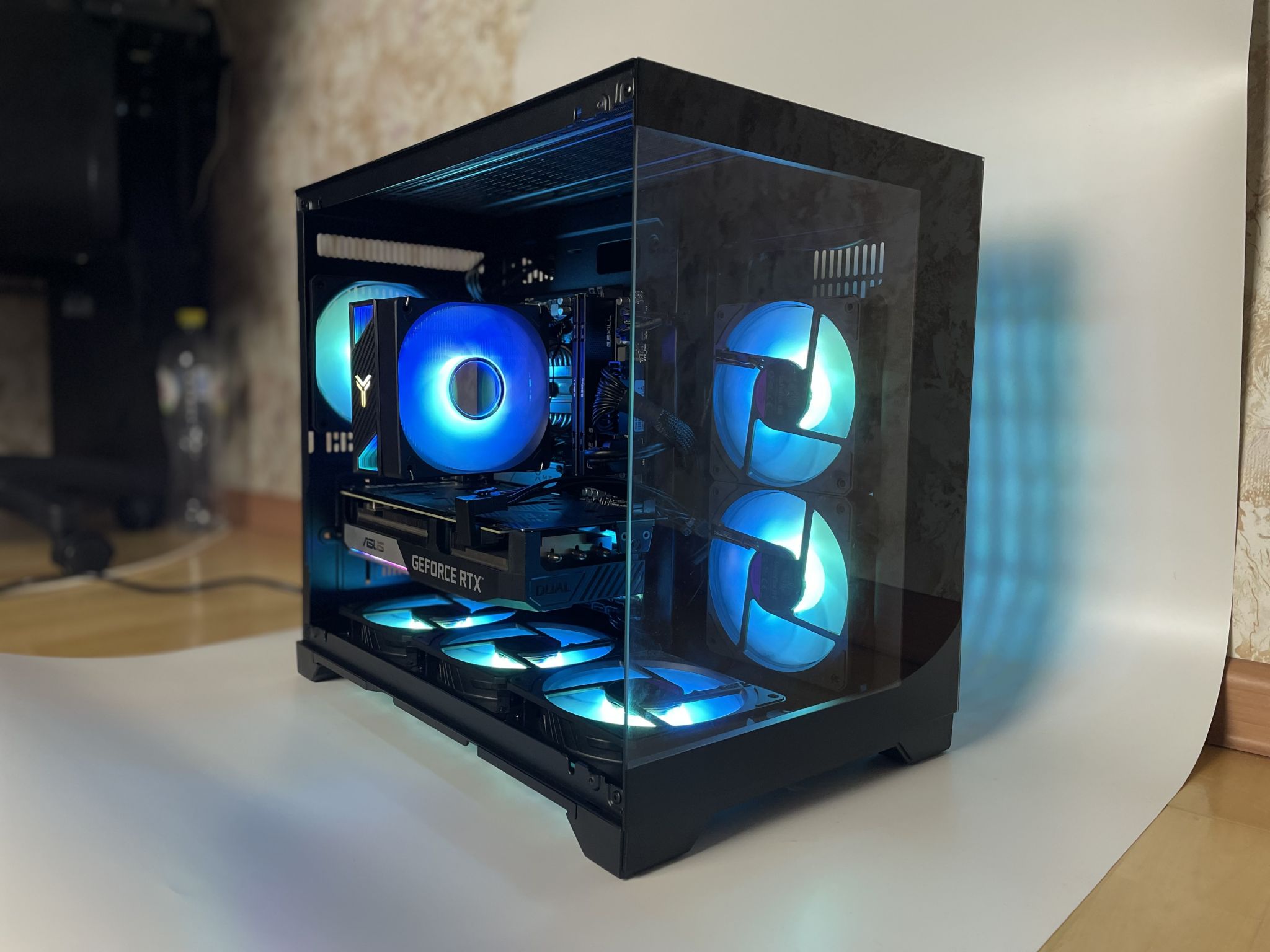 Корпус 1STPLAYER Megaview MV6-T, черный (MV6-TP-BK) — купить по низкой ...